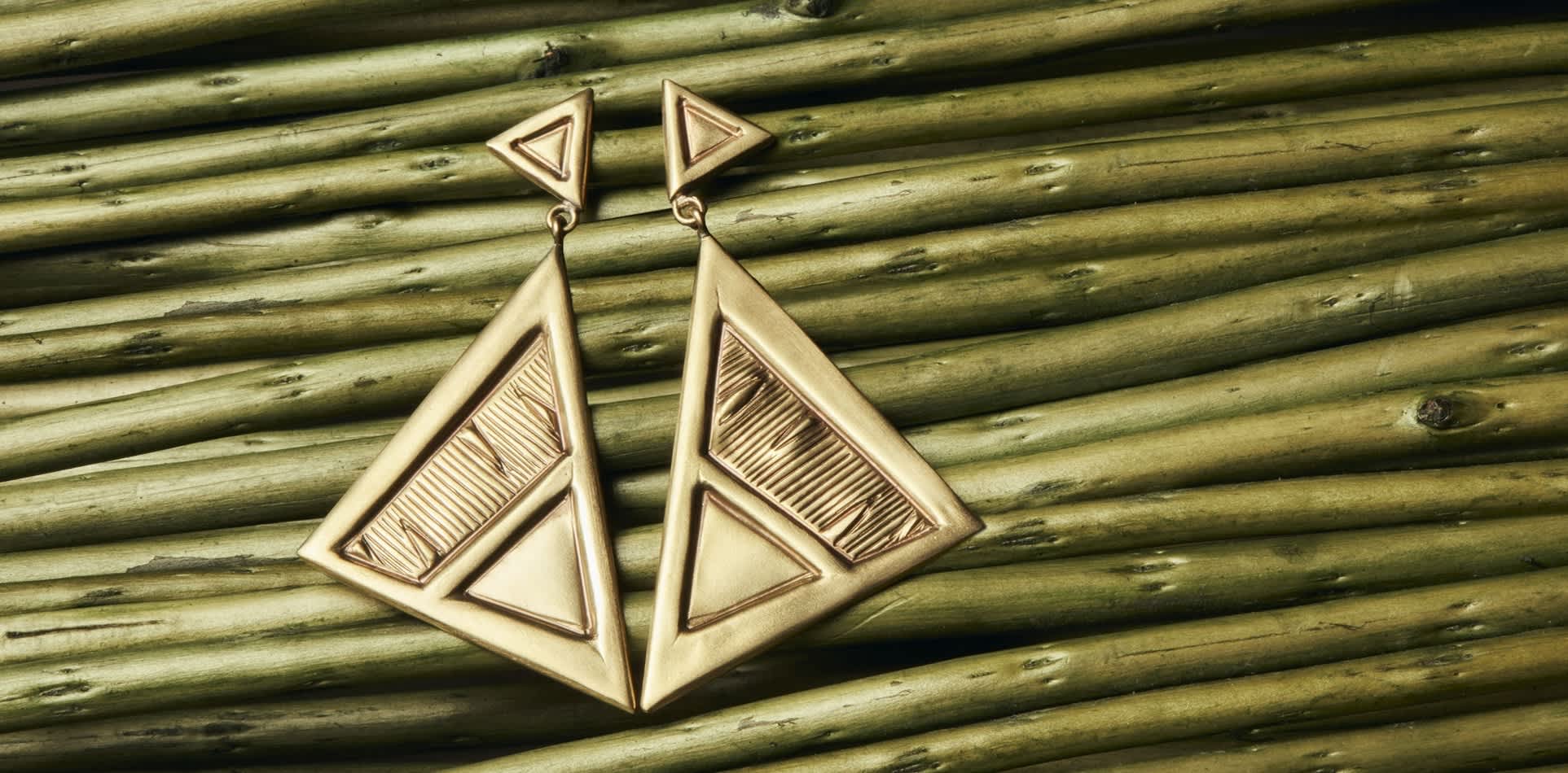 Mini Moon Stud Earrings | ZEWORKS | Wolf & Badger