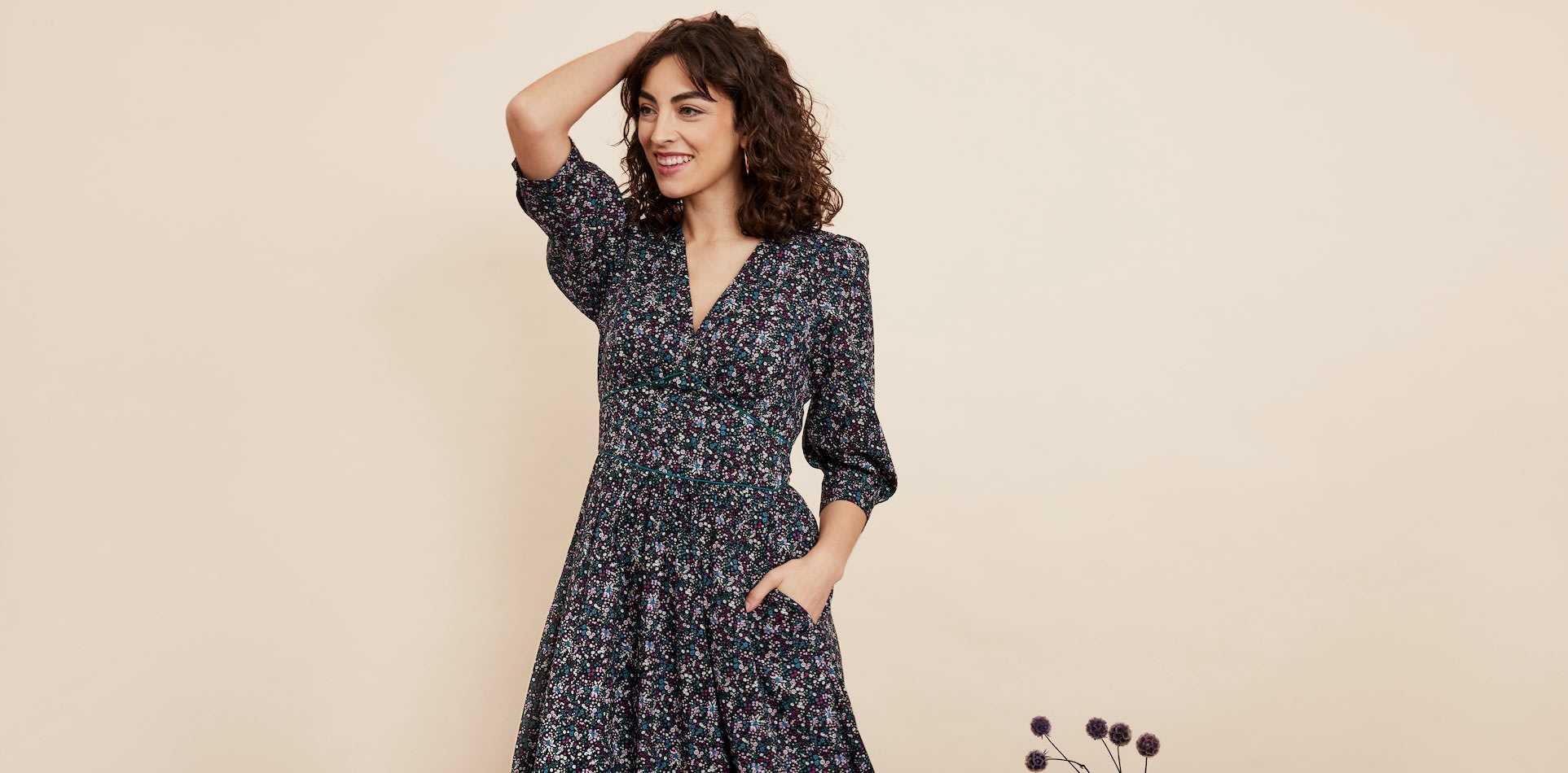 Roberta Jaipur Plaid Dress | Emily and Fin | Wolf & Badger