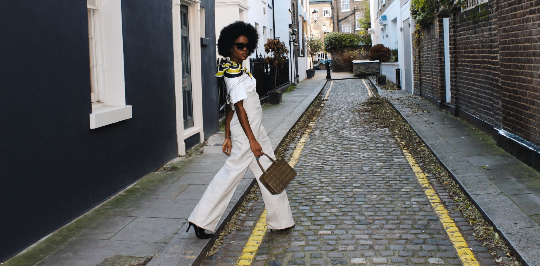 Manhattan Silk Scarf | Richard Allan London | Wolf & Badger