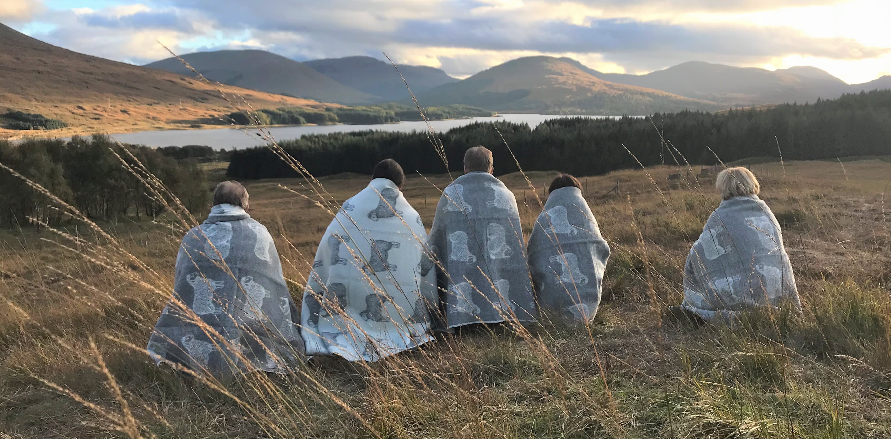 Blue Duck Wool Blanket | J.J.Textile | Wolf & Badger