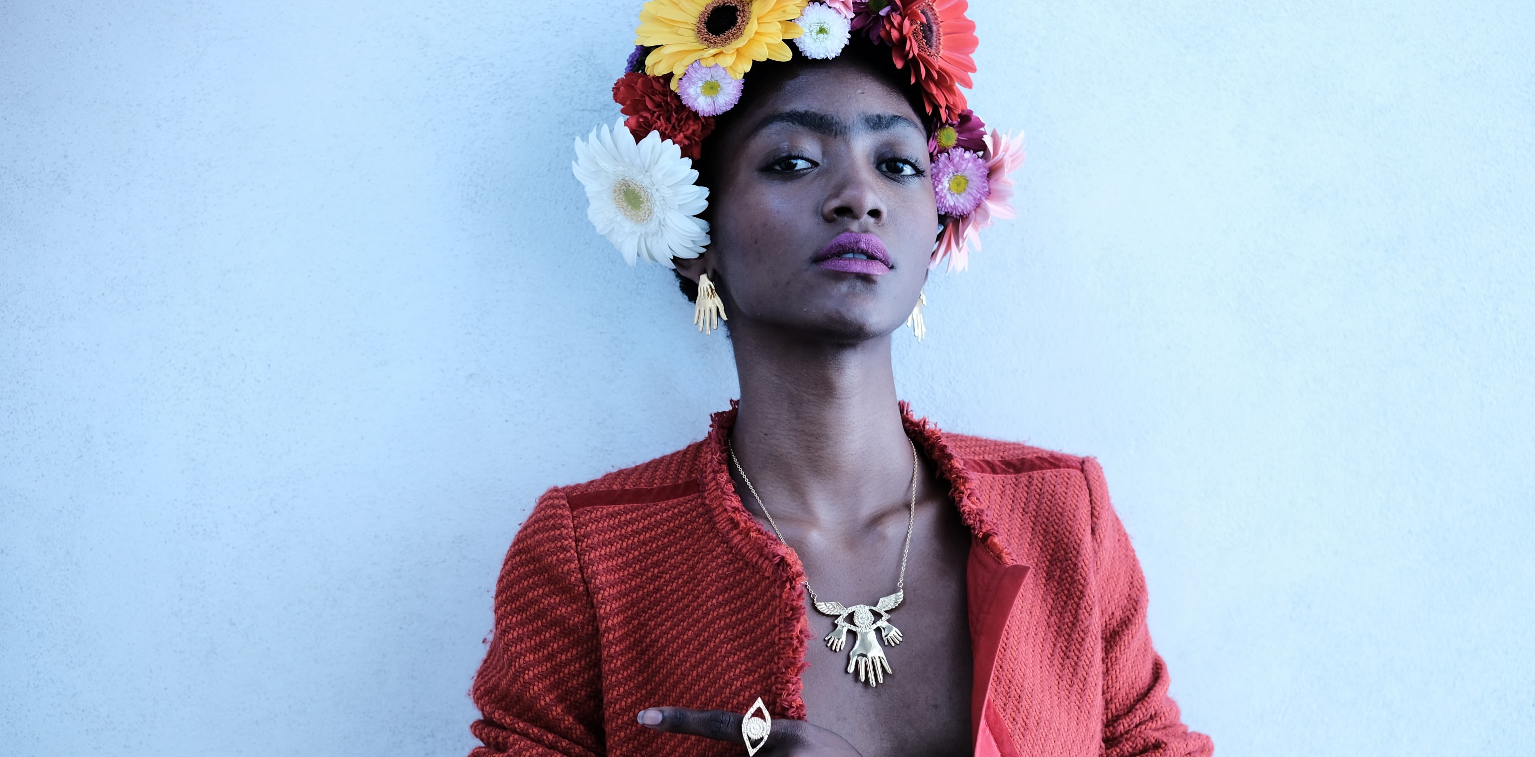 Necklace Big Crab Claws & Pearl | Sophie Simone Designs | Wolf & Badger