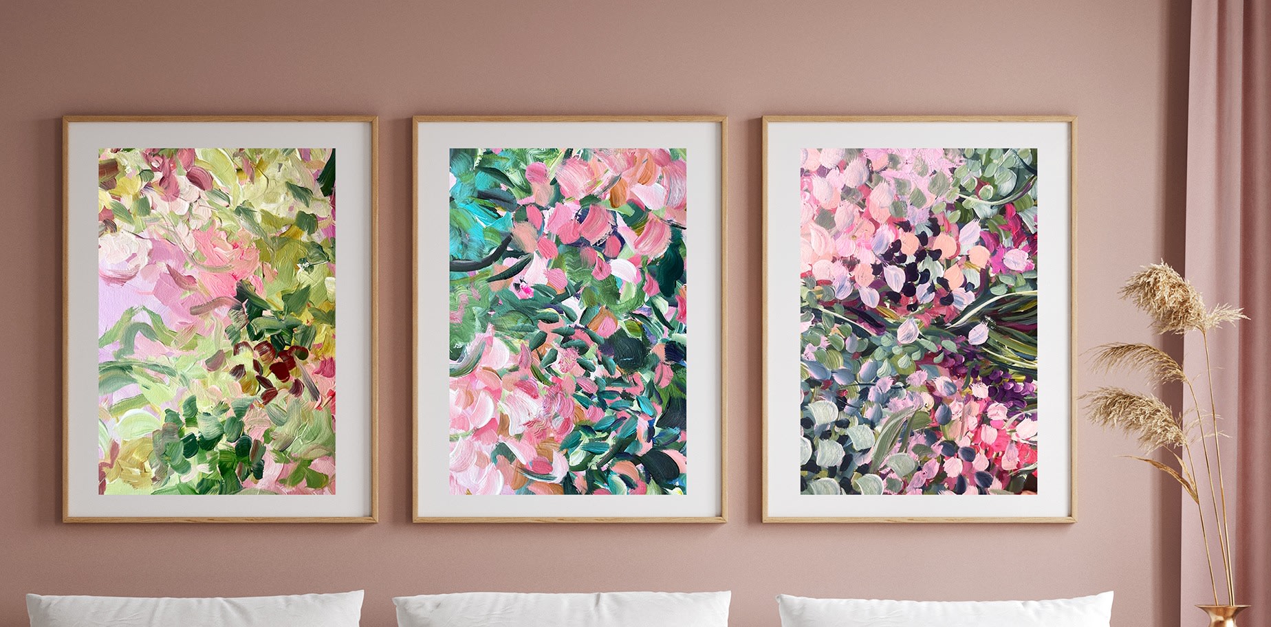 Violet Wonder - Abstract Floral Print | Jessica Slack Studio | Wolf ...