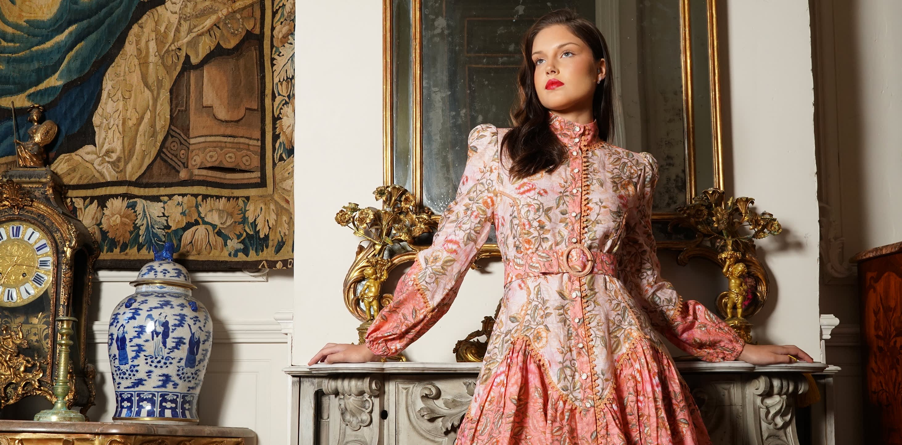 Tailored Blazer In Pink Vine | Lulu Zagame | Wolf & Badger