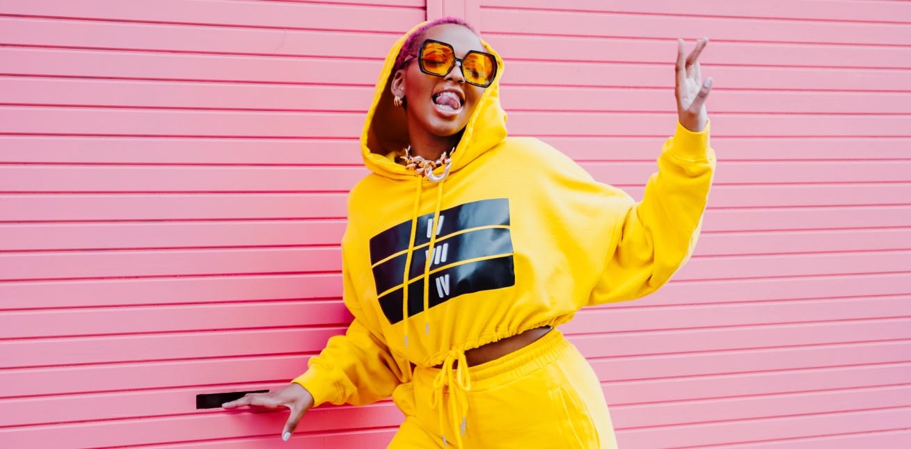 474 Gold 3 Bars Trucker Hat - Black, Gold | 474 co | Wolf & Badger