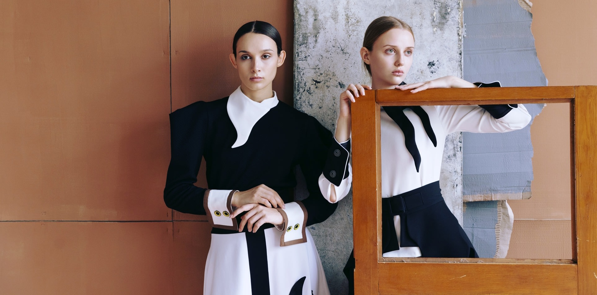 Designer Bustier Dress White | Julia Allert | Wolf & Badger