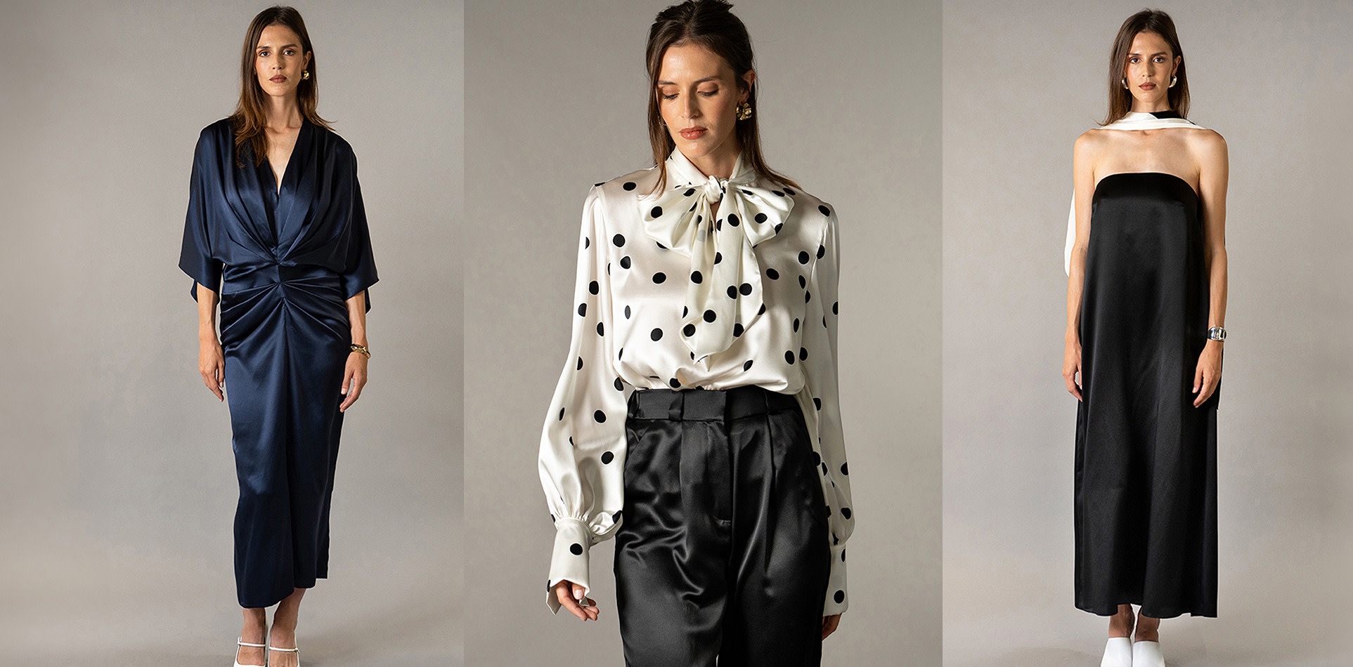 Kim Luxe Linen Wrap Dress - Natural | The Summer Edit | Wolf & Badger