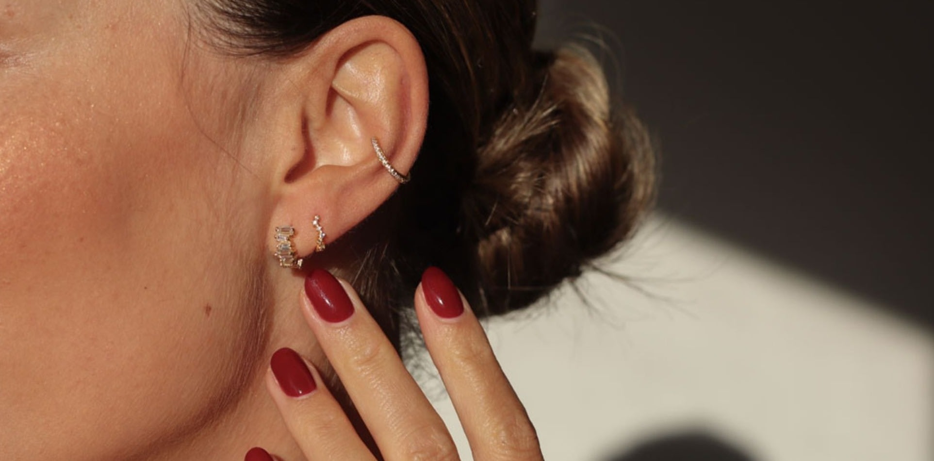 Starburst Ear Cuff Gold | Cartilage Cartel | Wolf & Badger