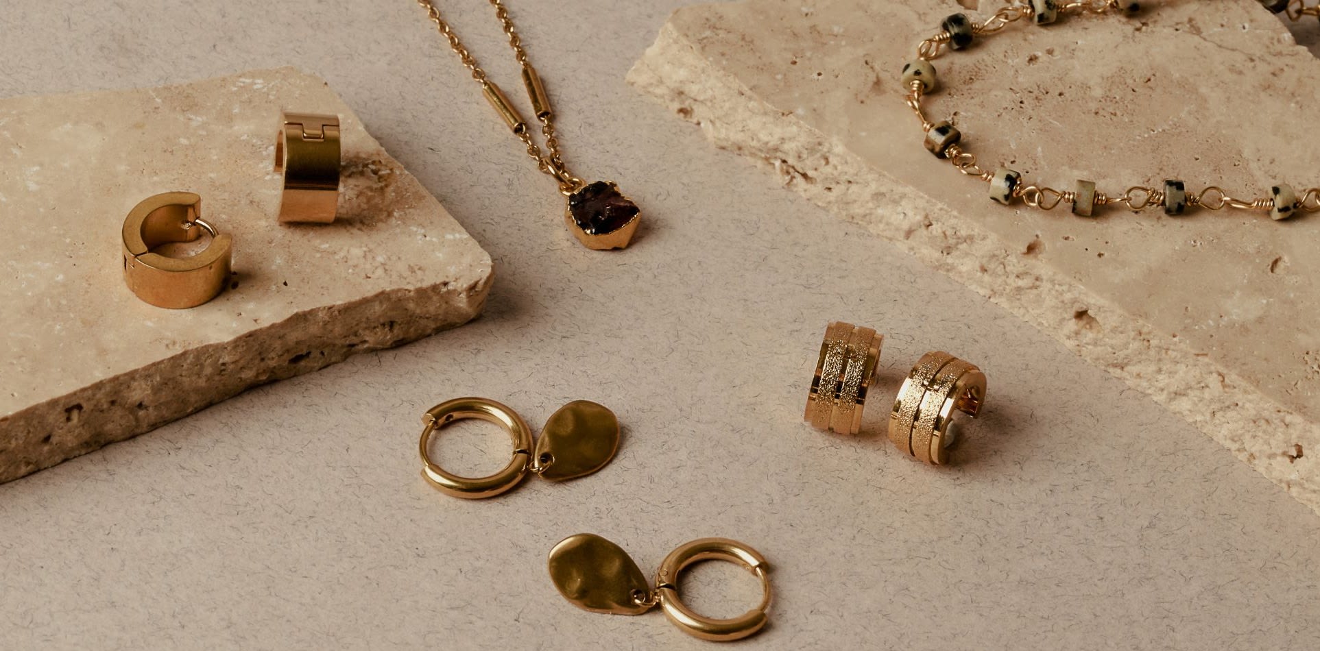 Gold Palma Chain | A Weathered Penny | Wolf & Badger