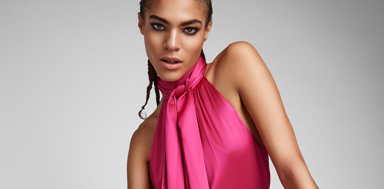 Iconic Romantic Silk Indo Western Evening Gown | Monique Singh | Wolf ...