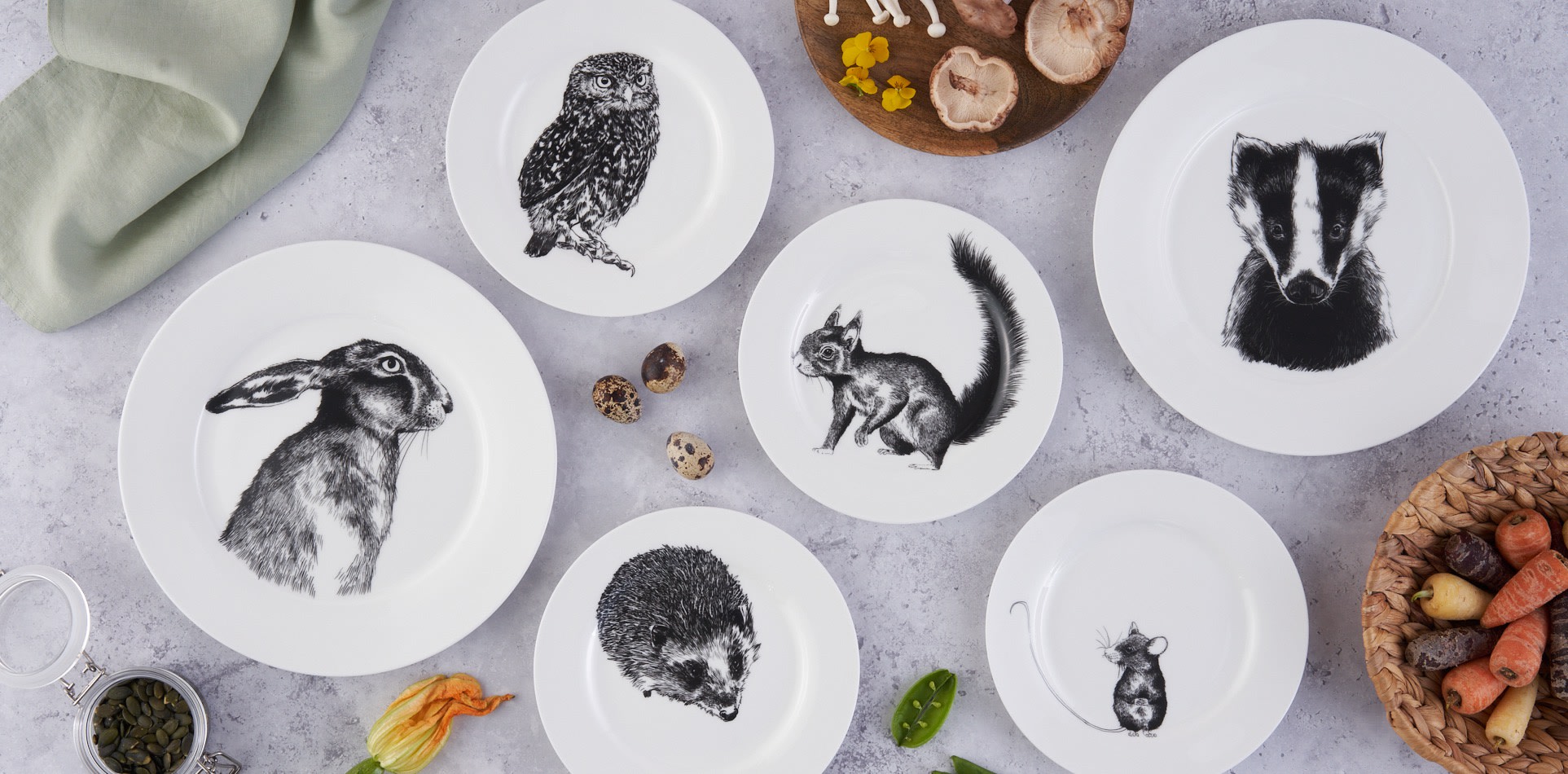 Otterly Delicious Pasta! Otter Pasta Bowl | Jimbobart | Wolf & Badger