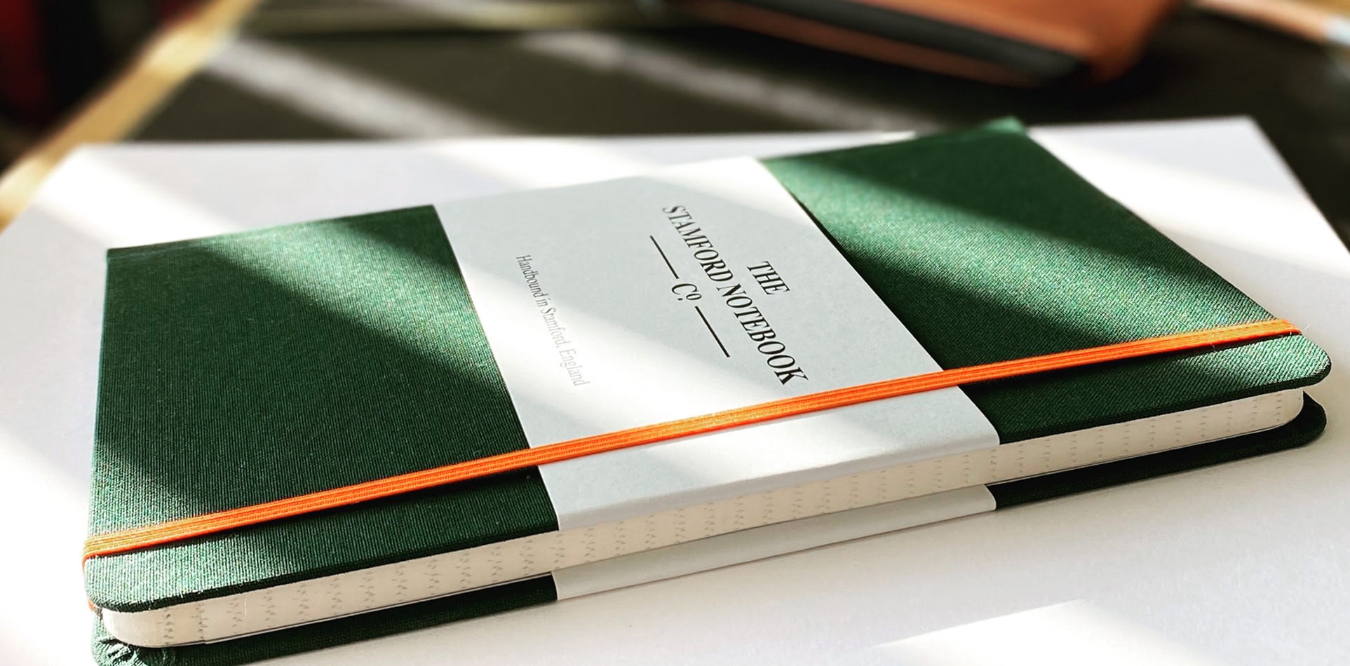 Day To Page Buckram Diary - Copper | The Stamford Notebook Company | Wolf & Badger