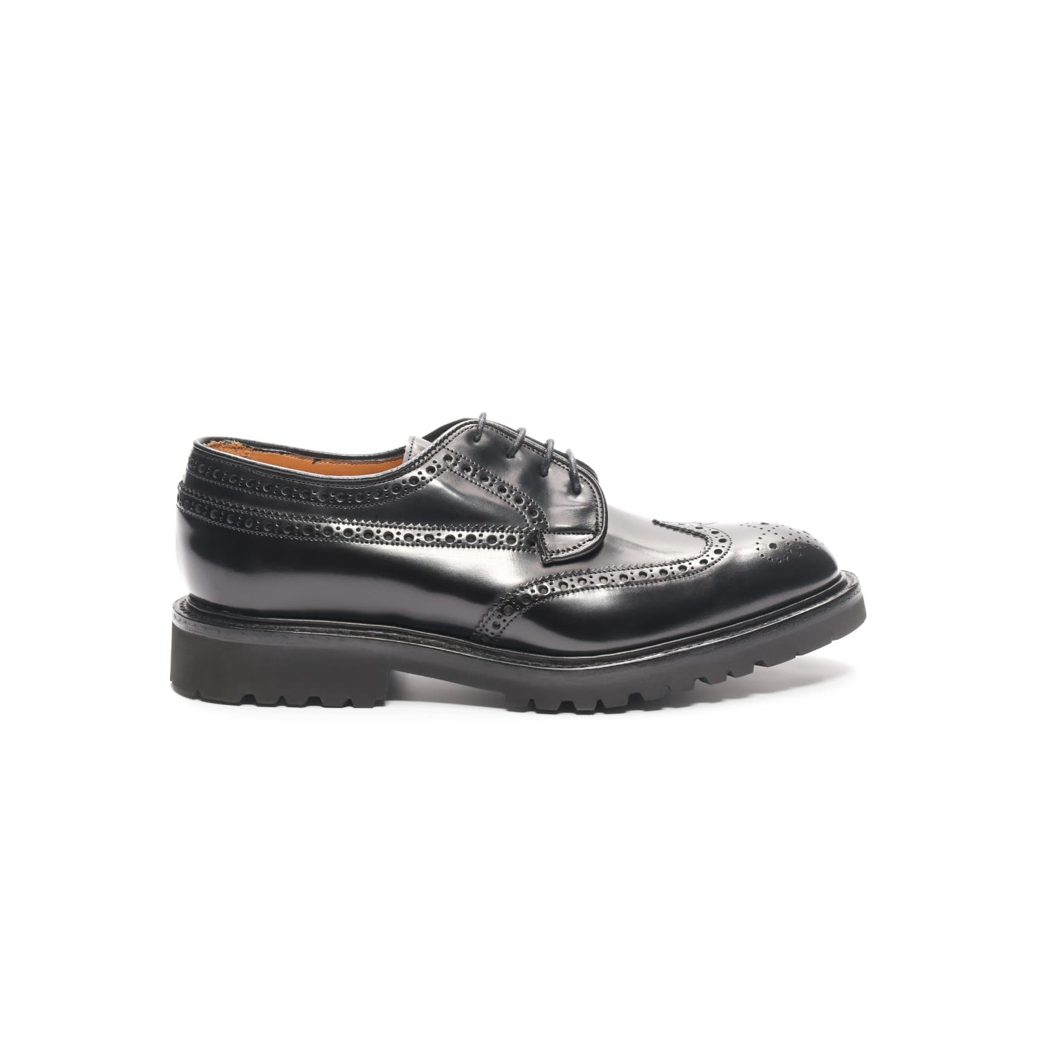 Macian Women's Guinevere Brogue Derby Shoes - Black | ModeSens