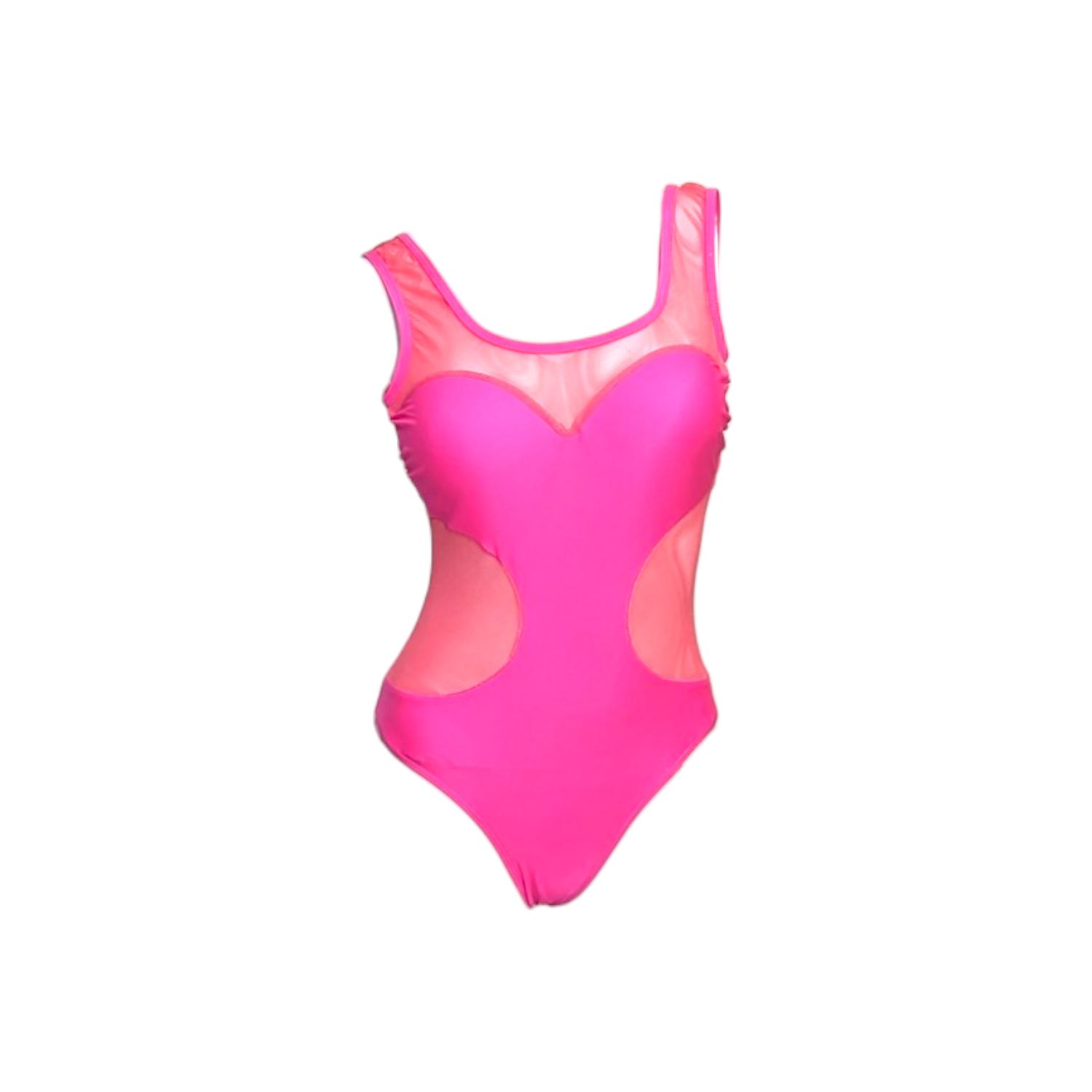 Marilyn Mesh Hot Pink Swim Suit Julia Clancey Wolf And Badger