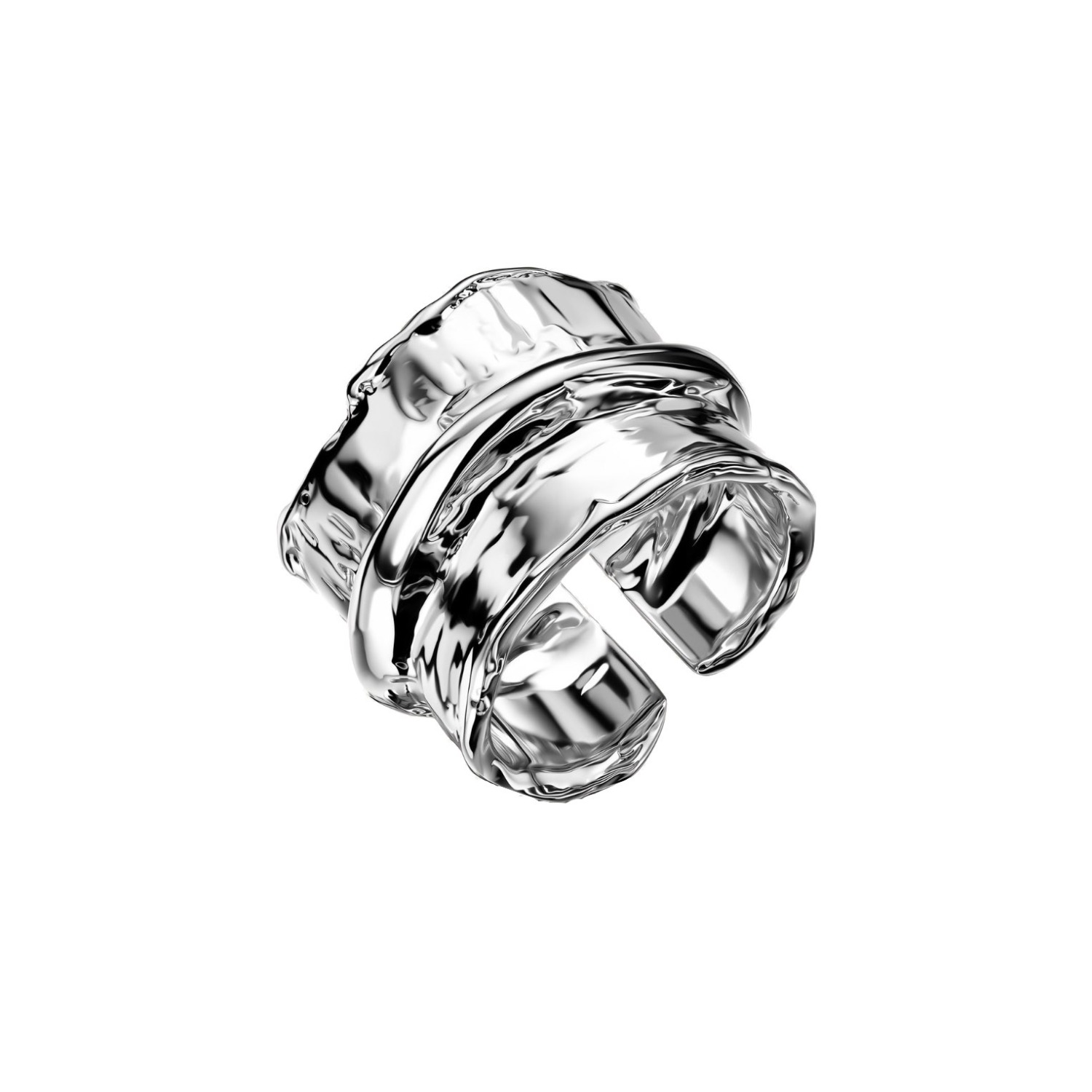 Silver Butter Ring | TAMI&TAMI | Wolf & Badger