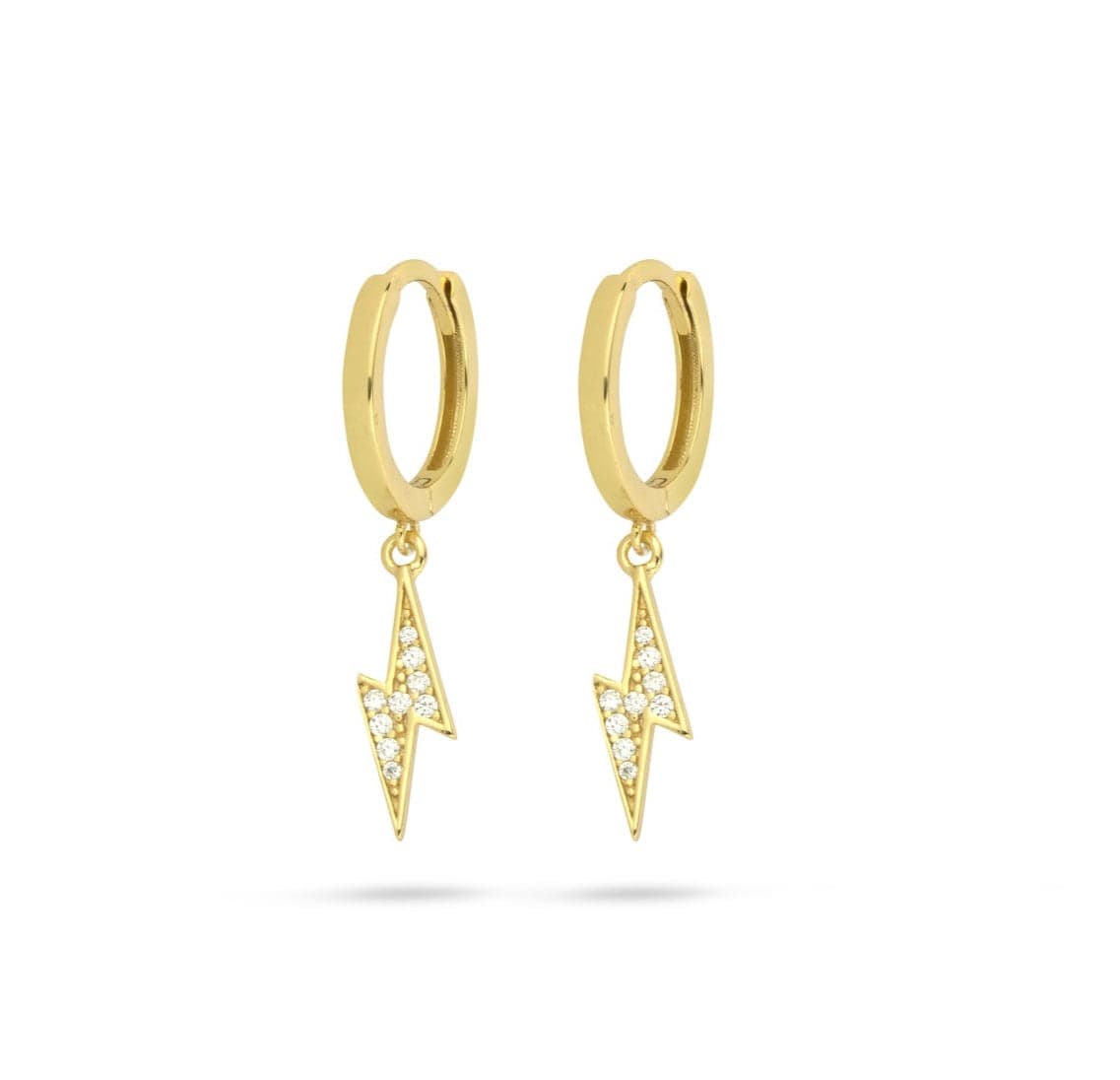 Lightning drop earrings store