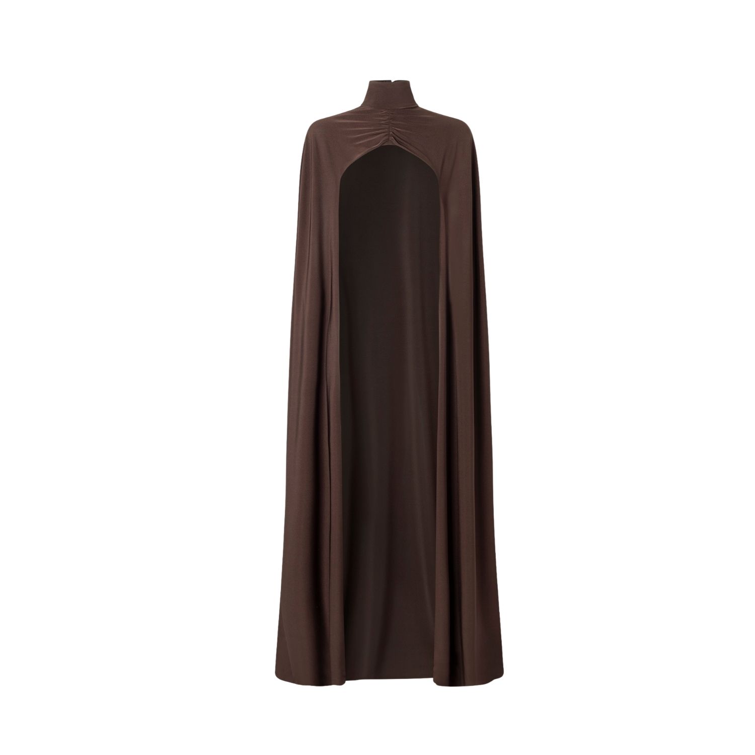 Juan Avellaneda X Seeiou Women's Nyra Long Silk Cape – High Neck ...