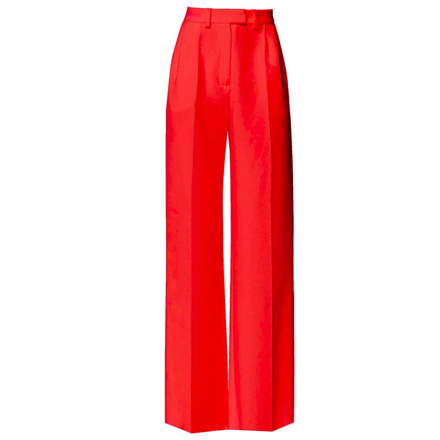Sanremo High-Rise Wide-Leg Suit Pants Red | Angelika Jozefczyk | Wolf ...
