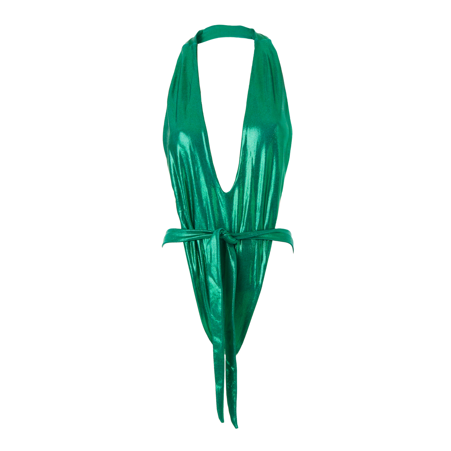 Siren Katarina Halter Emerald Swimsuit | Siren Swimwear | Wolf & Badger