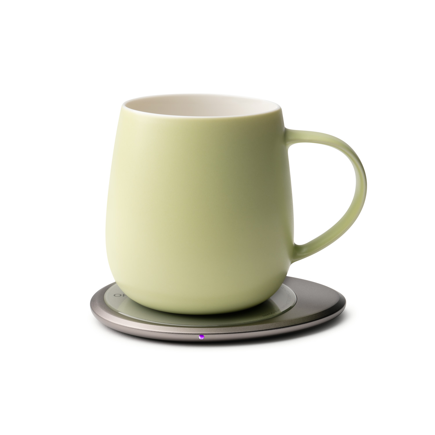 Ui Ceramic Self-Heating Mug - Verde Green | OHOM | Wolf & Badger