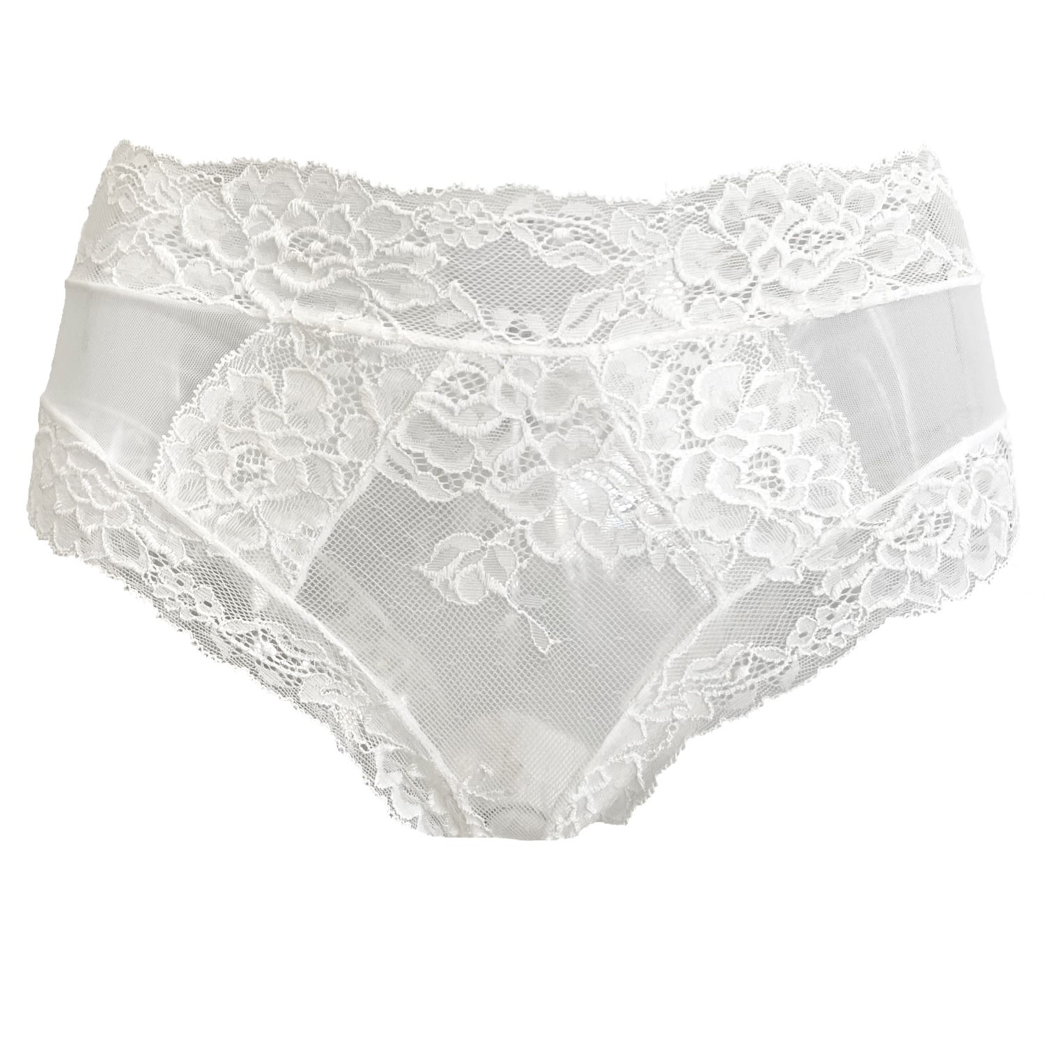 Carol Coelho Women's White Paris Tulle Briefs | ModeSens