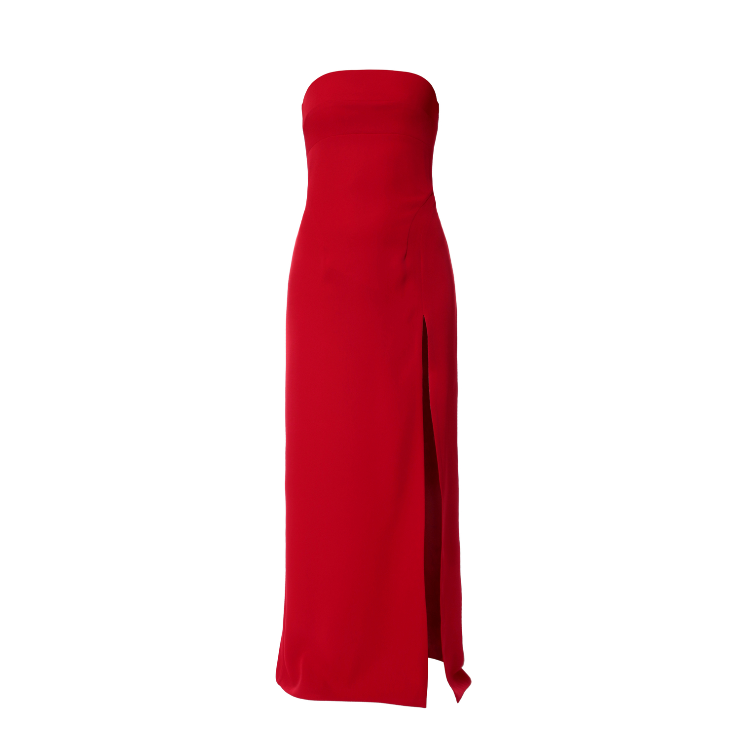 Lisa Red Delicious Strapless Maxi Evening Dress | AGGI by HALEWSKI ...