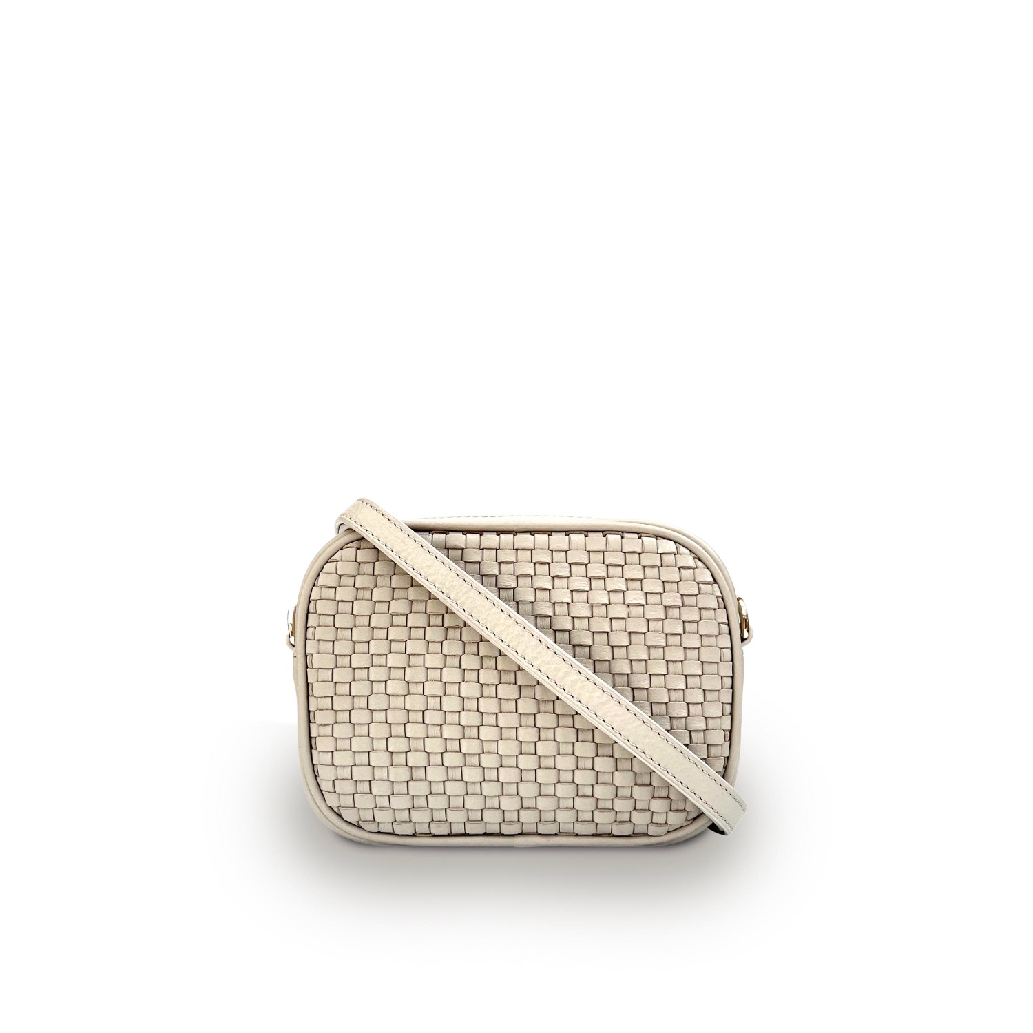 The Penelope Stone Woven Leather Camera Bag | Apatchy London | Wolf ...