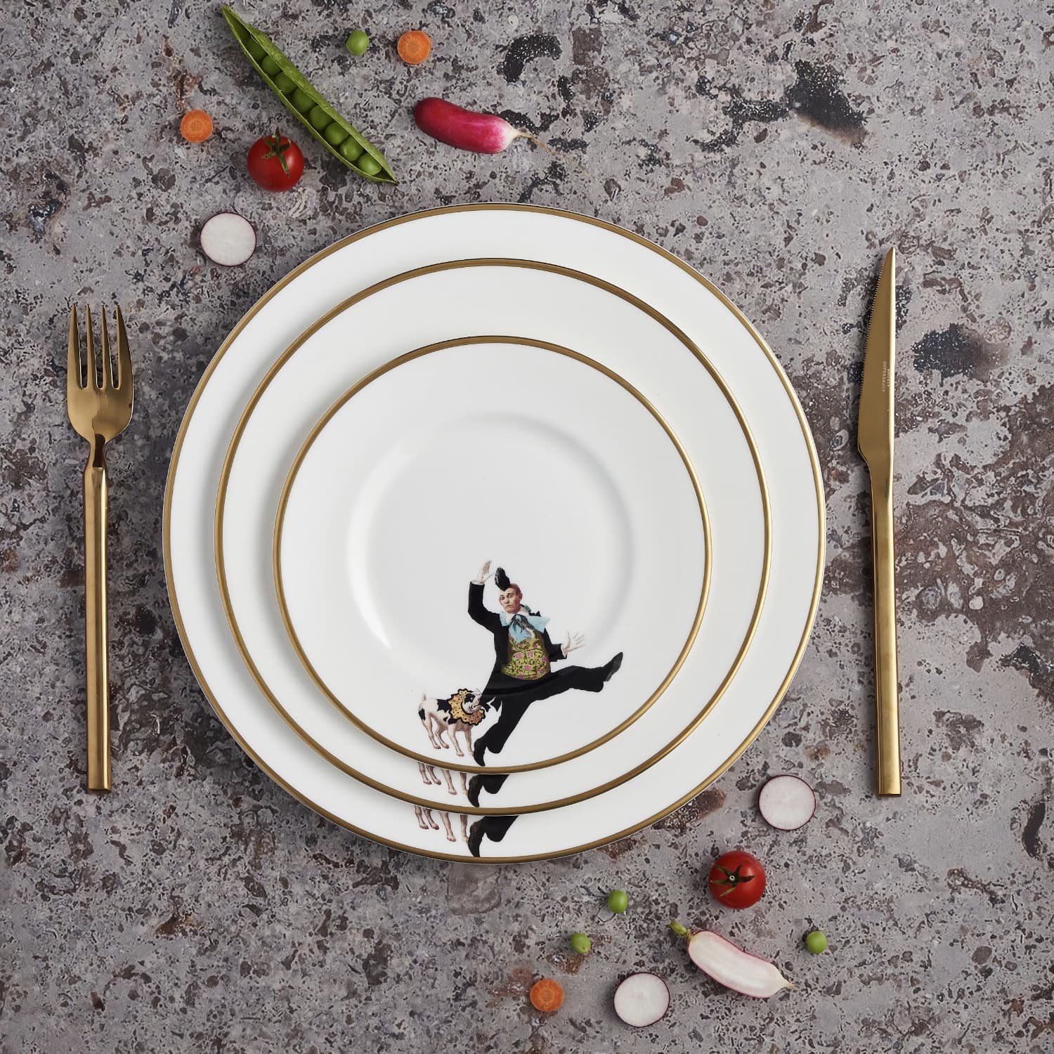 The Wonderful Alphonso Bone China Dinner Plate | Melody Rose London ...