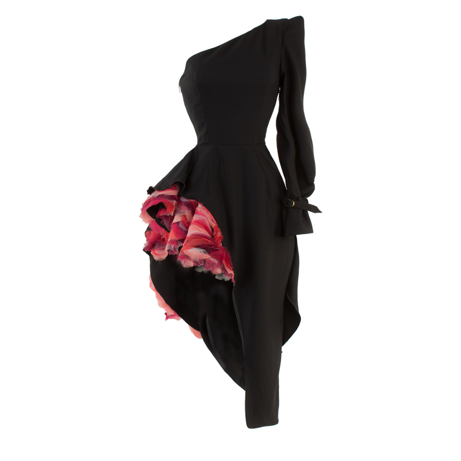 Asymmetrical One Shoulder Evening Dress Rua And Rua Wolf And Badger