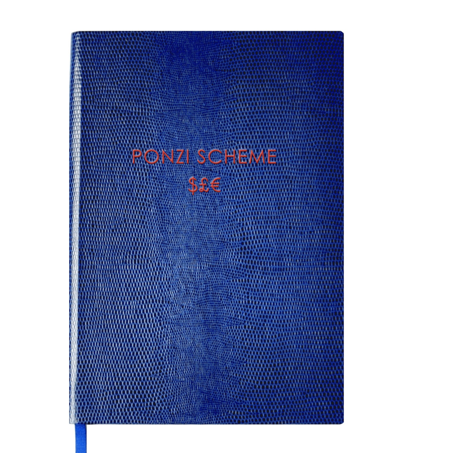 Ponzi Scheme Small Notebook | Sloane Stationery | Wolf & Badger