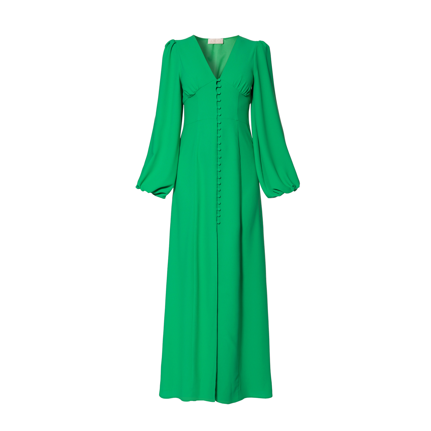 Imani Green Bohemian Style Maxi Dress | AGGI by HALEWSKI | Wolf & Badger