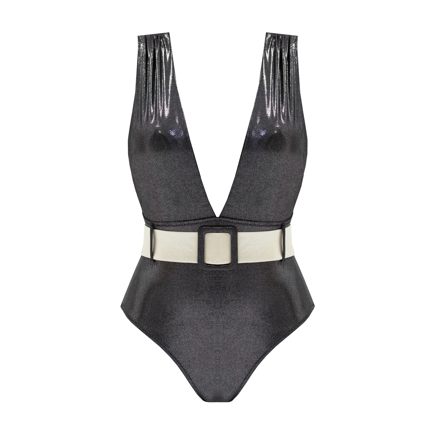 Starry Night One Piece Swimsuit With Belt | Aulala Paris | Wolf & Badger