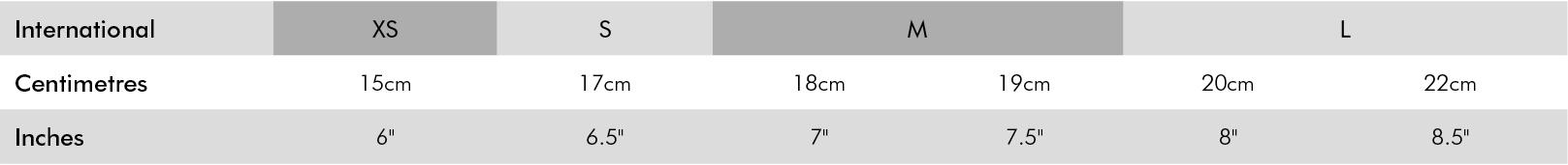 Size Guide | Help | Wolf & Badger