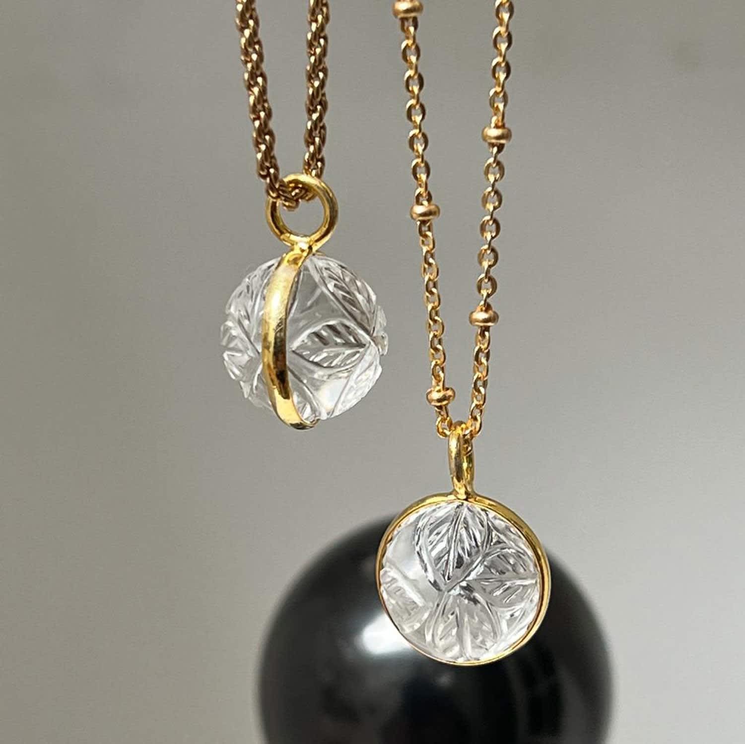 Crystal chains with locket store