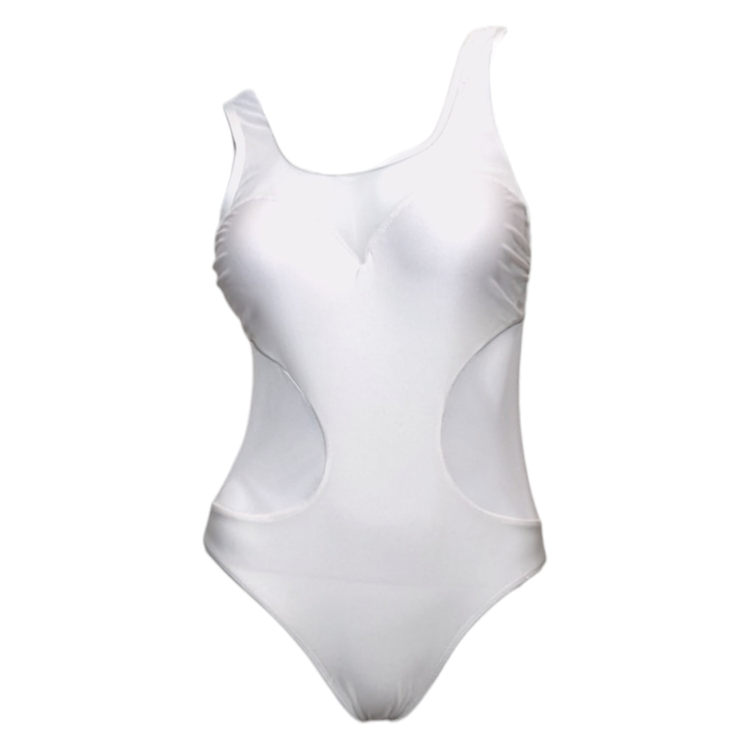 Julia Clancey Women's Marilyn Mesh White Swim Suit | ModeSens