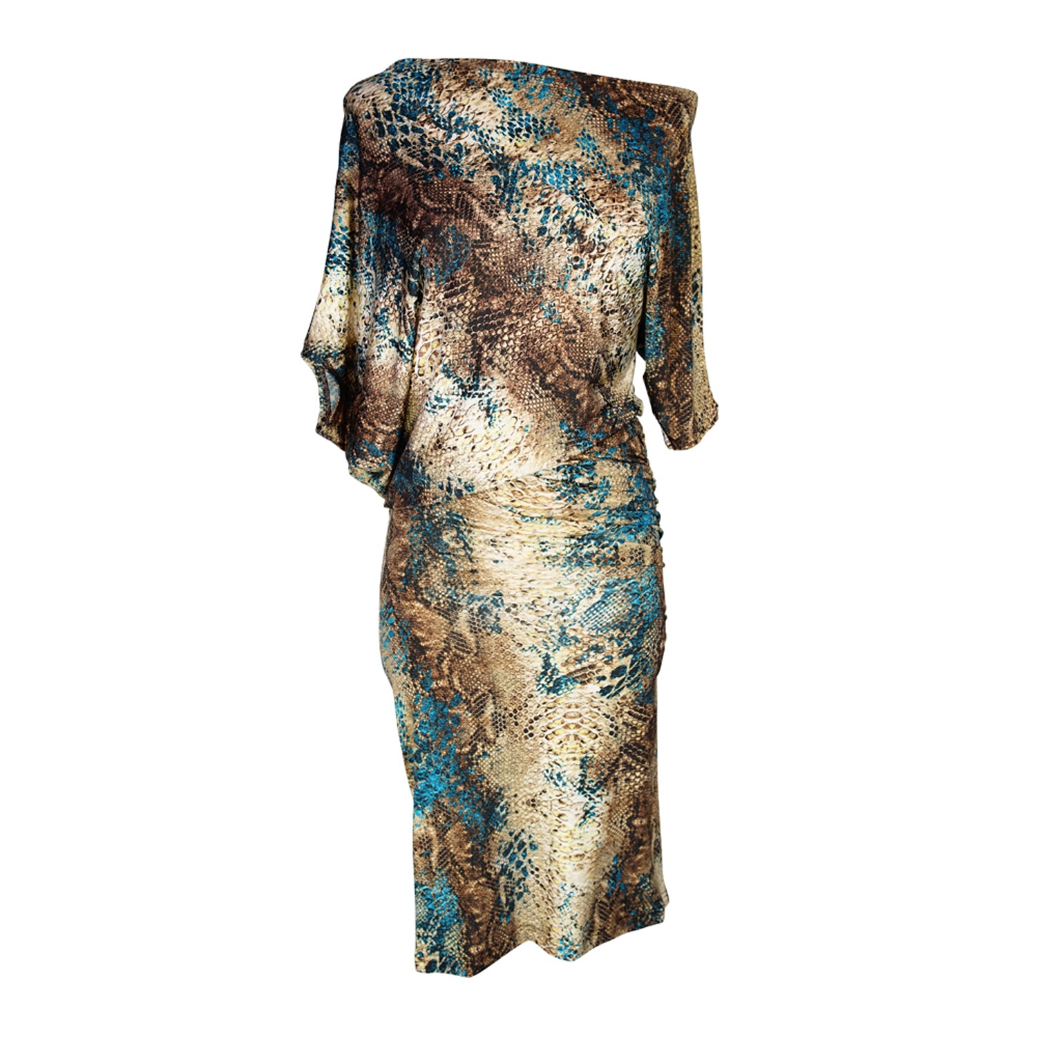 Indigo Viper Angle Dress | Jennafer Grace | Wolf & Badger