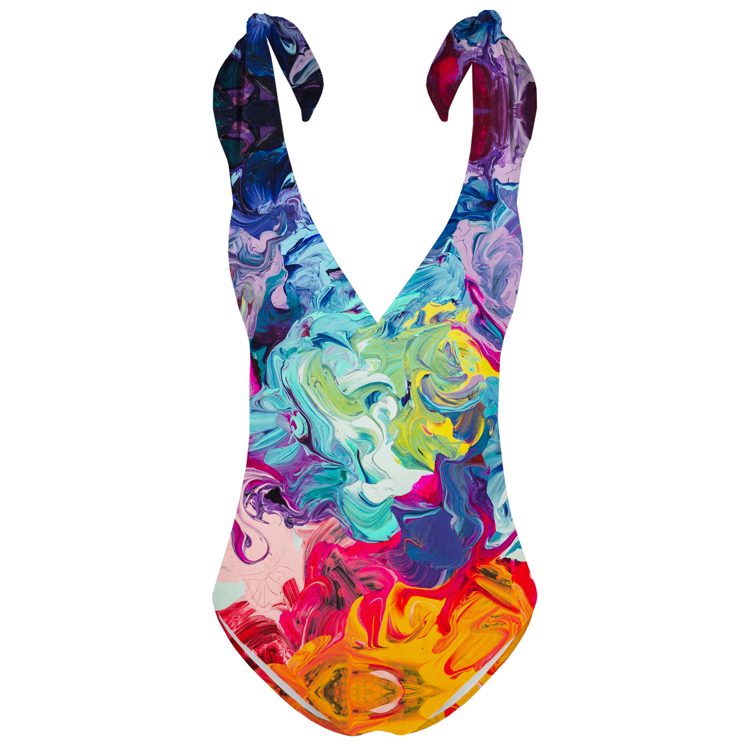 Colorful Paintjob One Piece Swimsuit | Aloha From Deer | Wolf & Badger