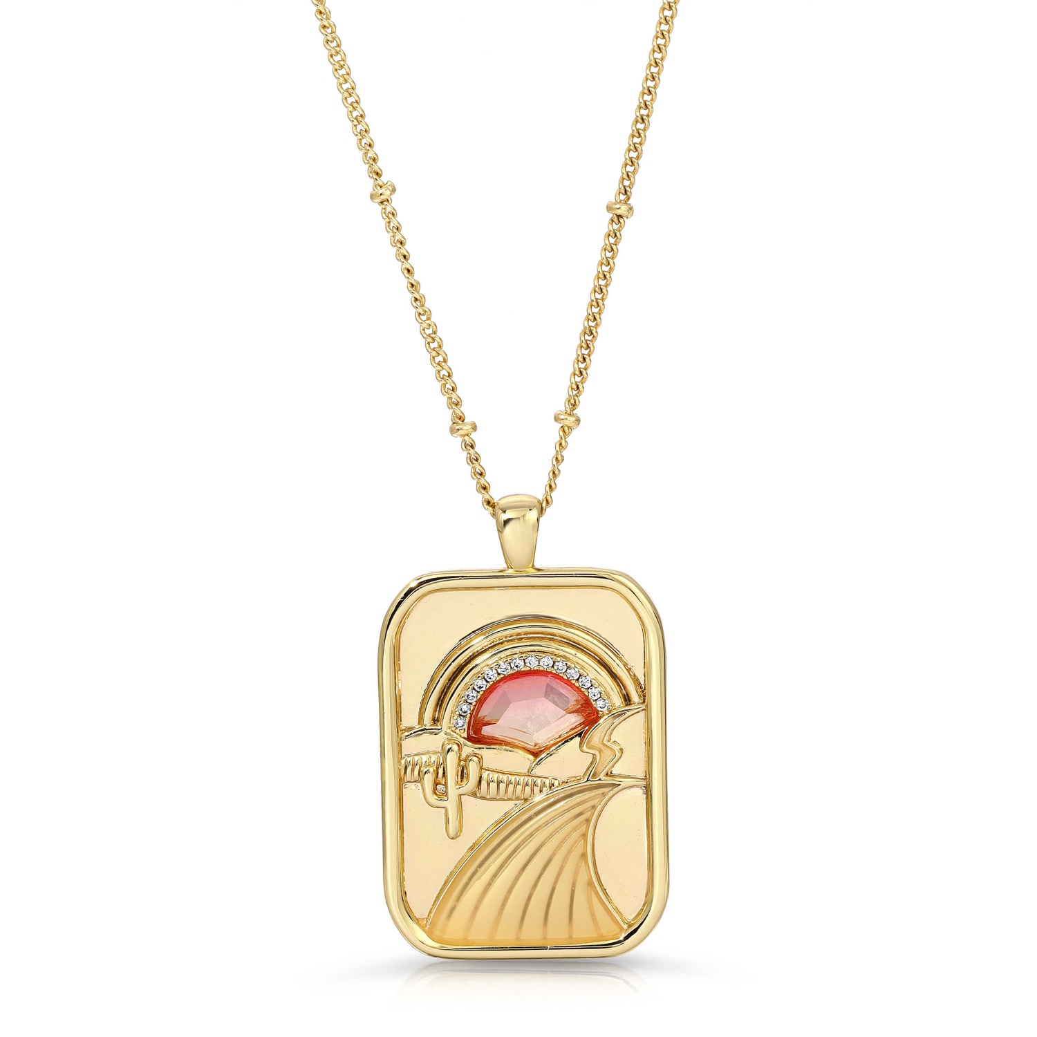 Desert Dream Necklace - Sun | Glamrocks Jewelry | Wolf & Badger