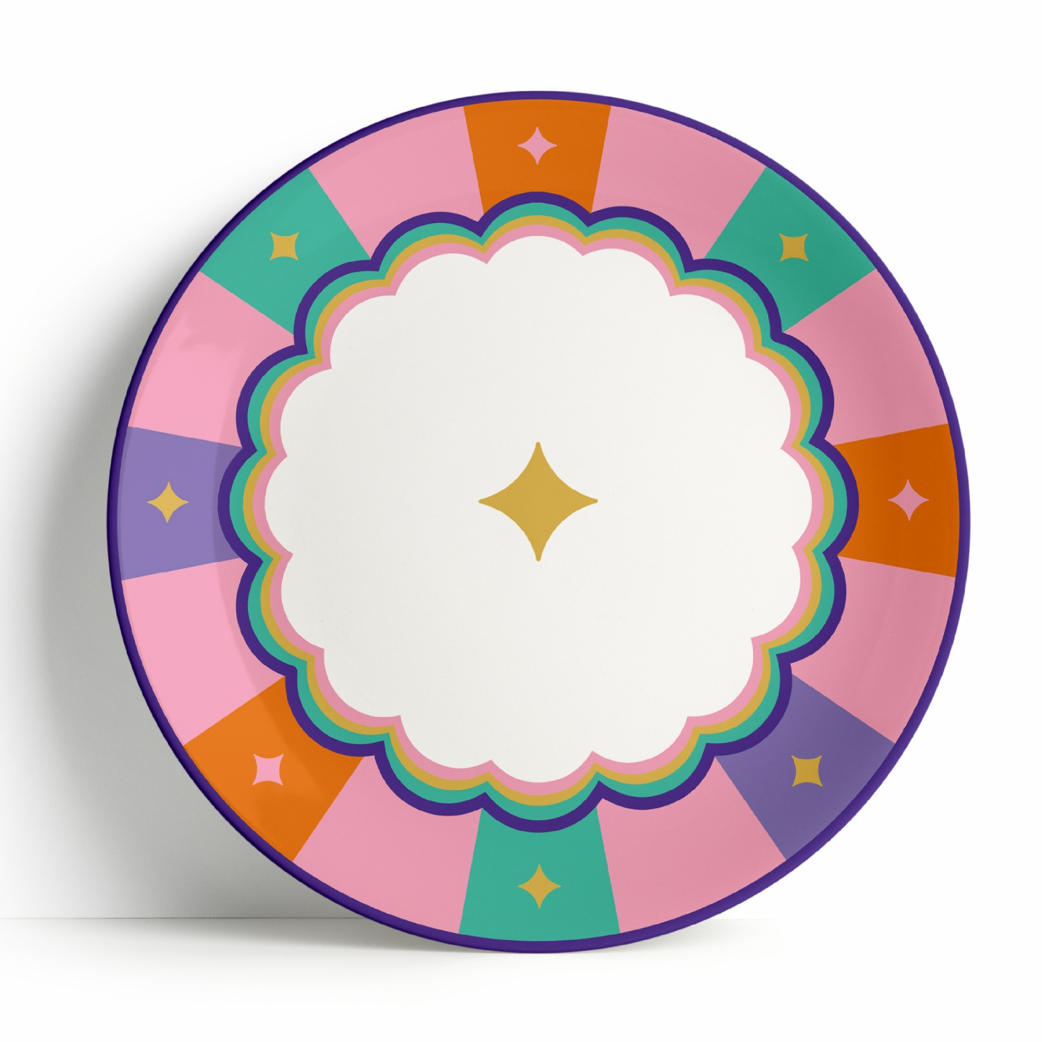 Circus Collection Dinner Plate | Fern&Co. | Wolf & Badger