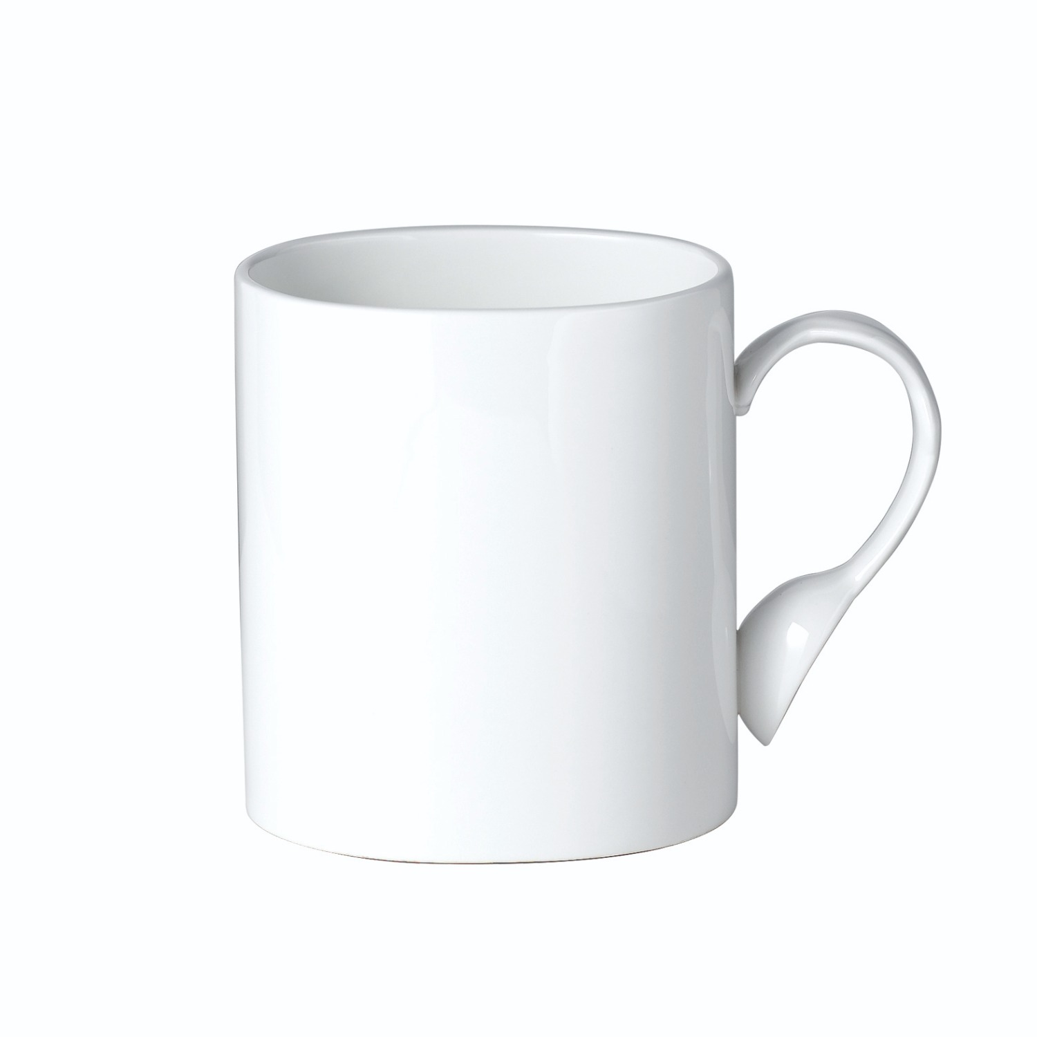 Cutlery - Oval Mug With White Handle | Twig New York | Wolf & Badger