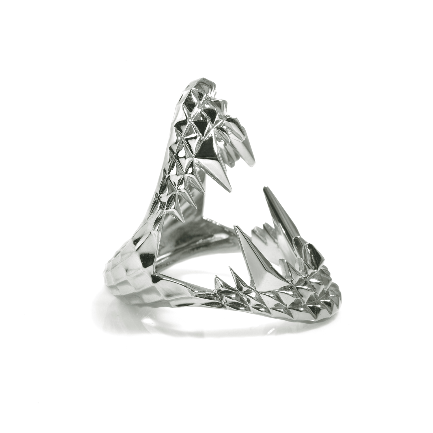 Vampire Bite Ring Silver | Kasun | Wolf & Badger