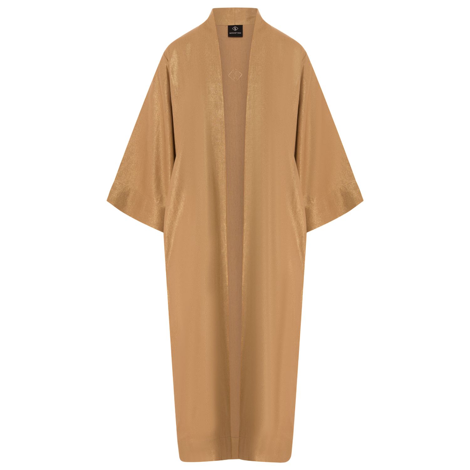 Shiny Kimono In Gold | MYKAFTAN | Wolf & Badger