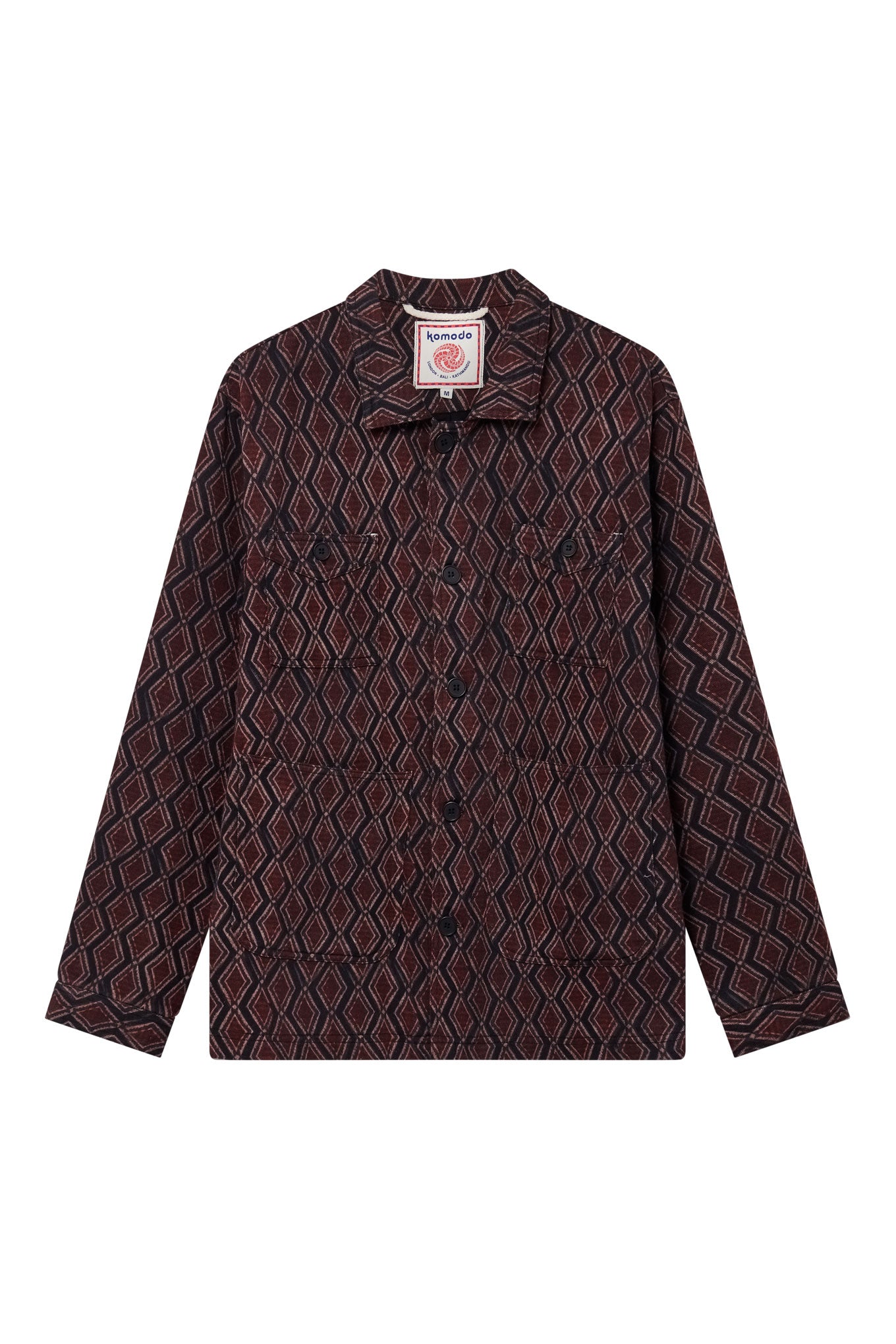 Komodo Men's Red Stanley Jacket - Batik Diamond | ModeSens