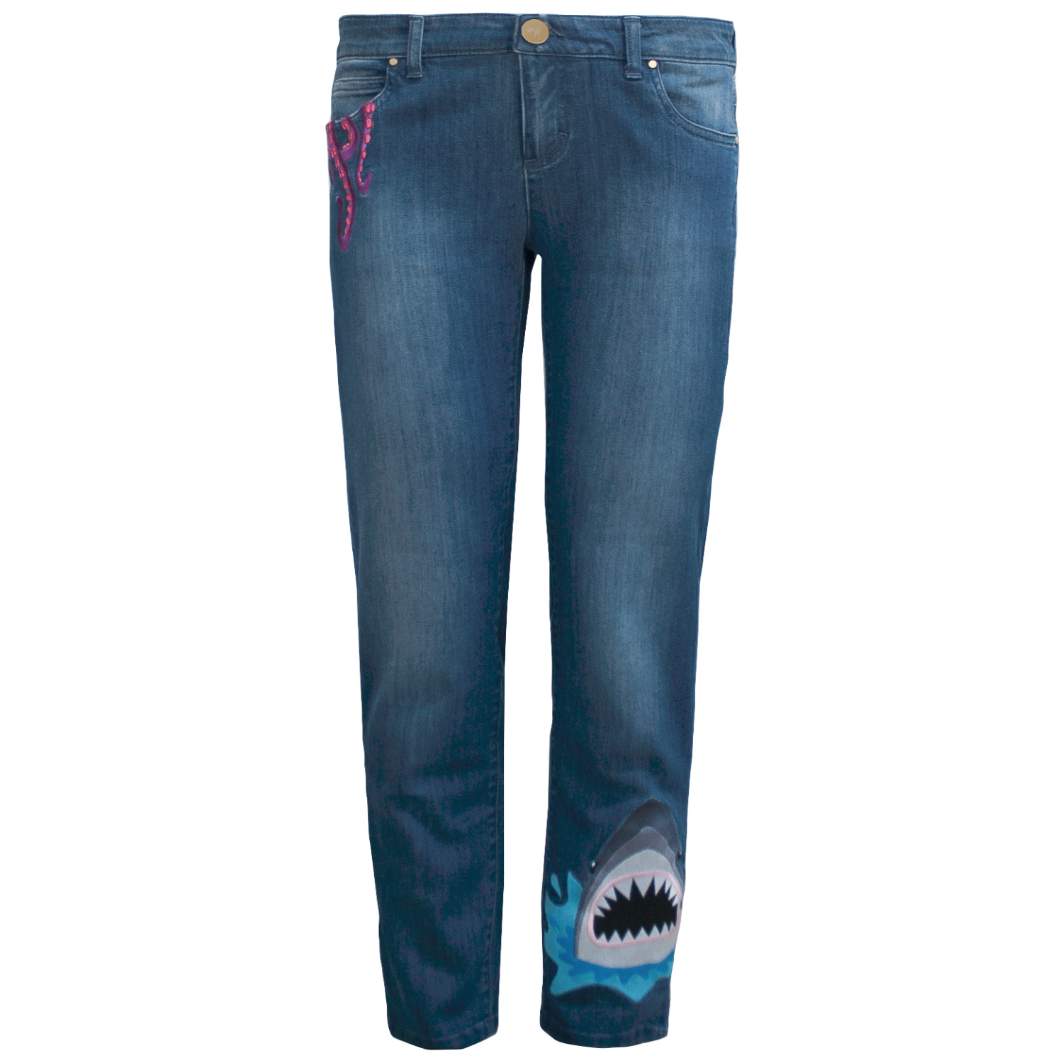 Shark Boyfriend | My Pair of Jeans | Wolf & Badger