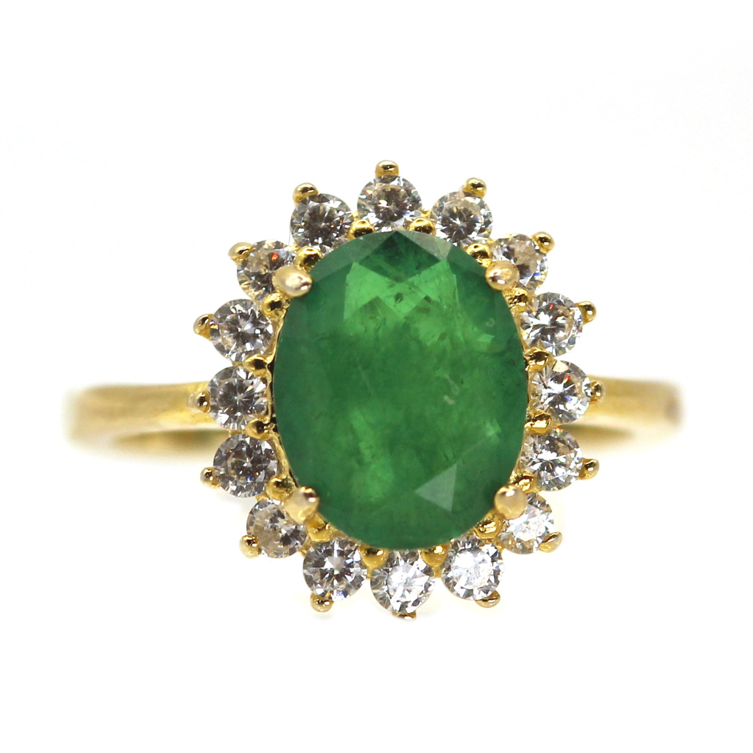 Unique Halo Stone Ring | VicStoneNYC Fine Jewelry | Wolf & Badger