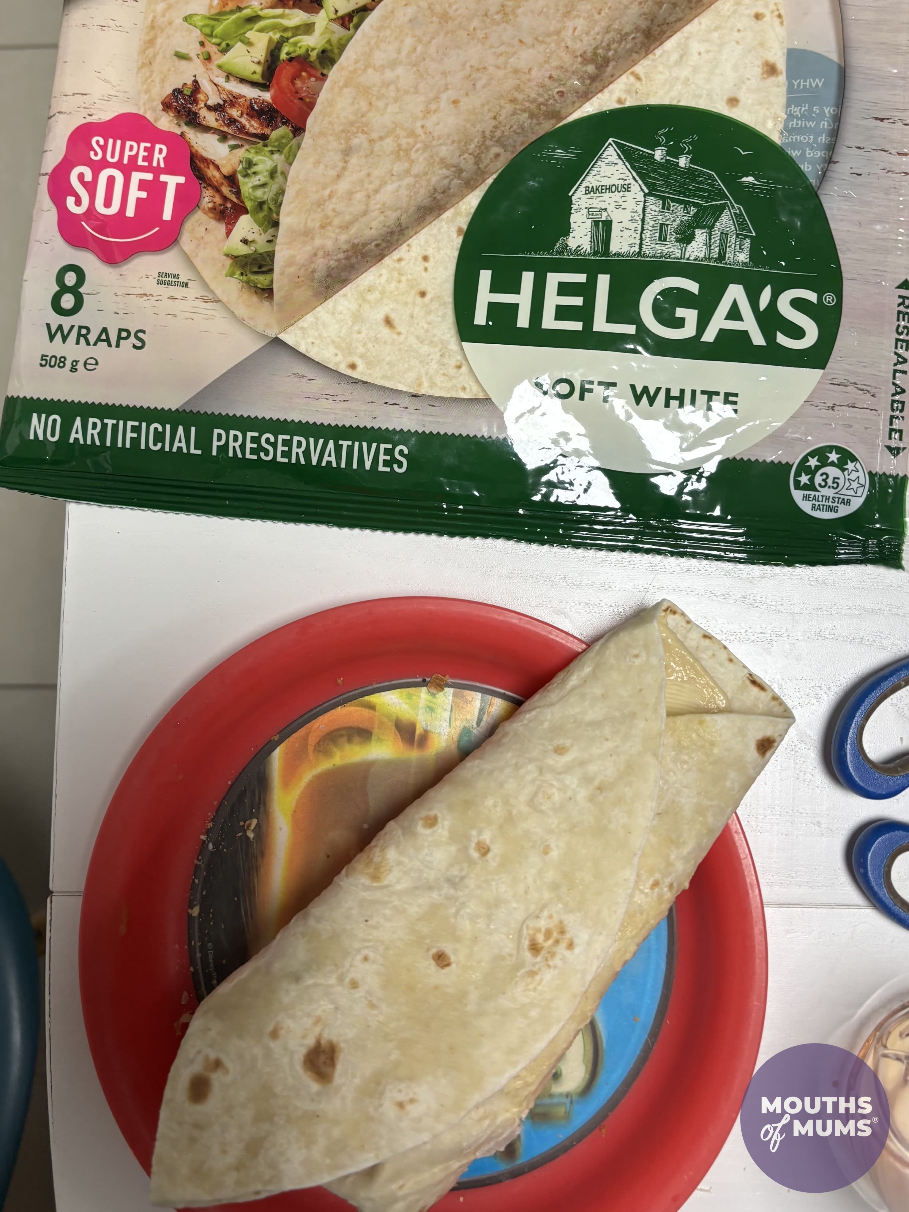 Helga's White Wraps | Mouths Of Mums