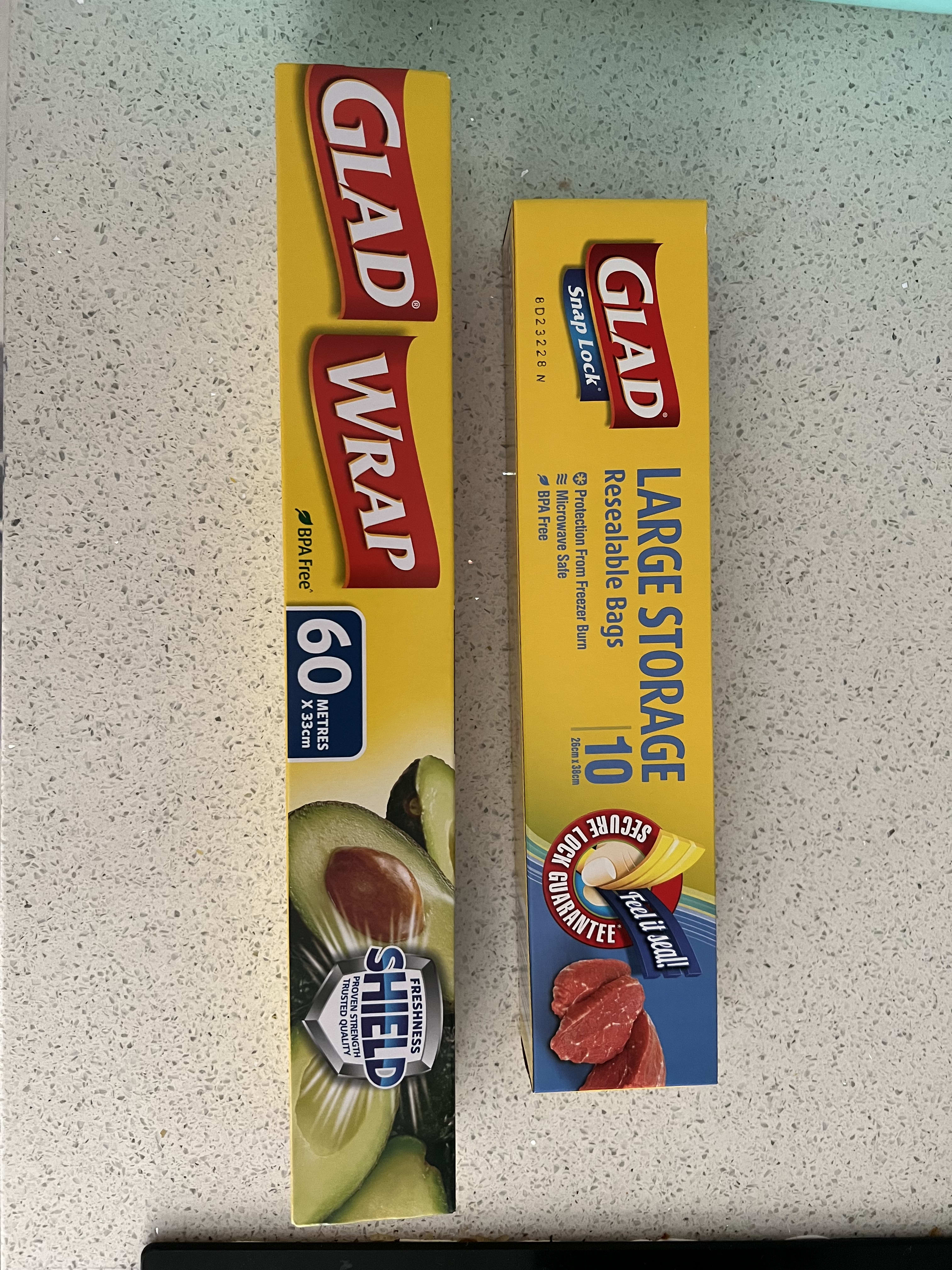 GLAD WRAP and GLAD SNAP LOCK Reseal Bags Product Review