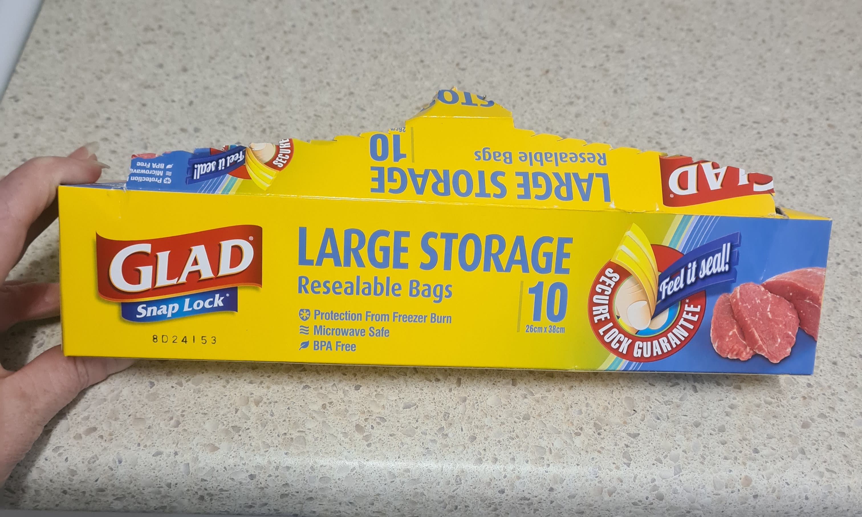 GLAD WRAP and GLAD SNAP LOCK Reseal Bags Product Review