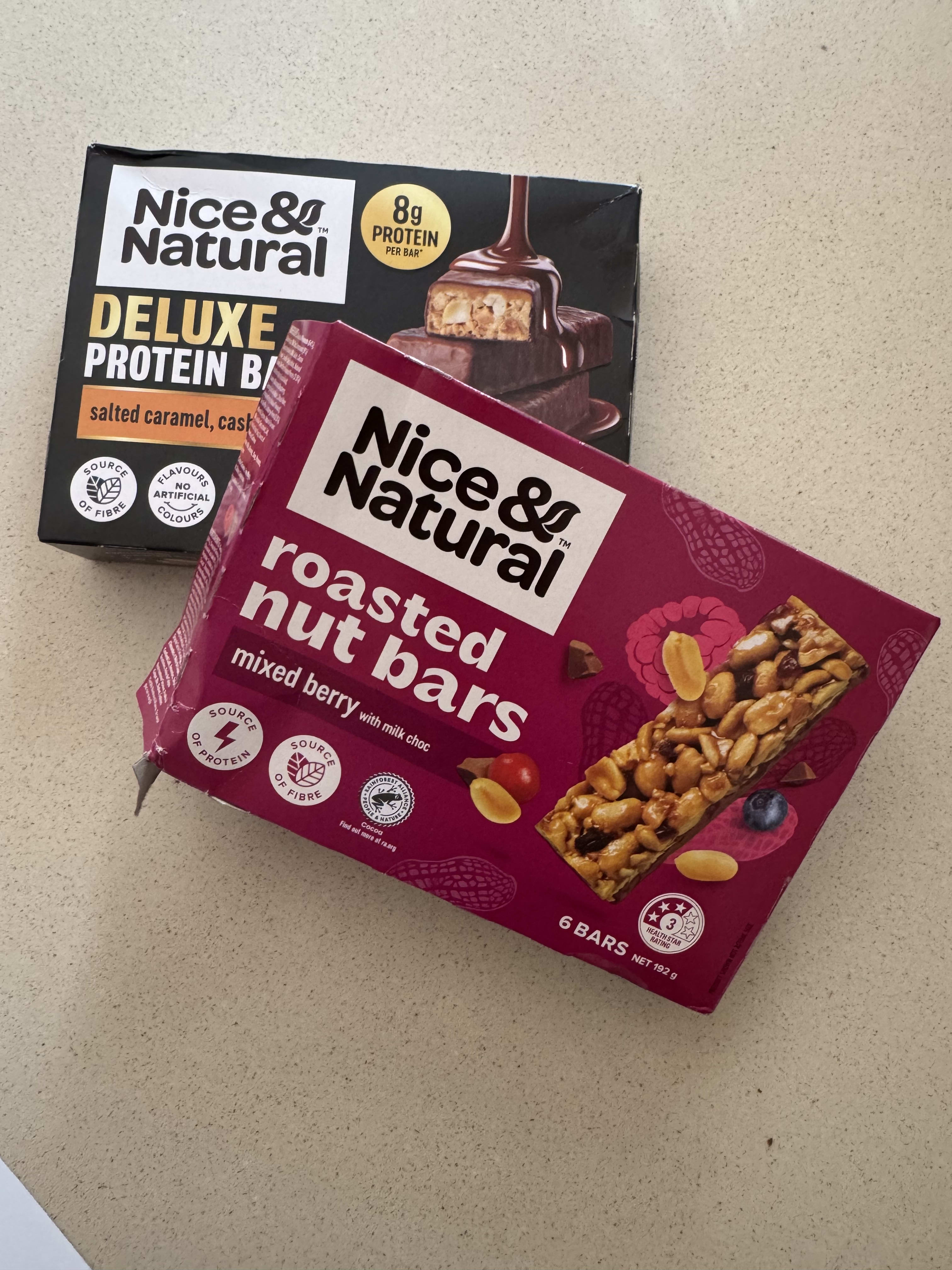 Nice & Natural Deluxe Protein Bars Product Review