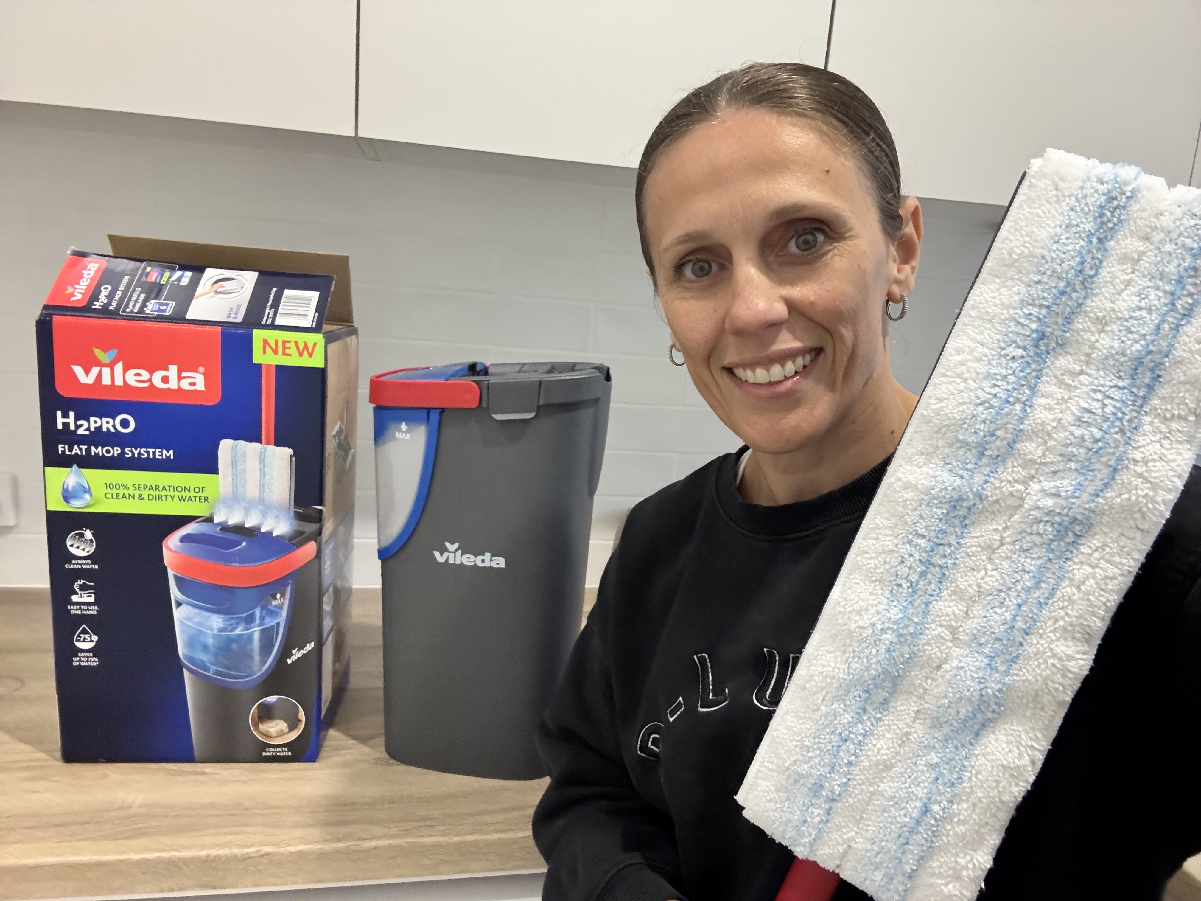 Vileda H2PRO Flat Mop System | Mouths Of Mums