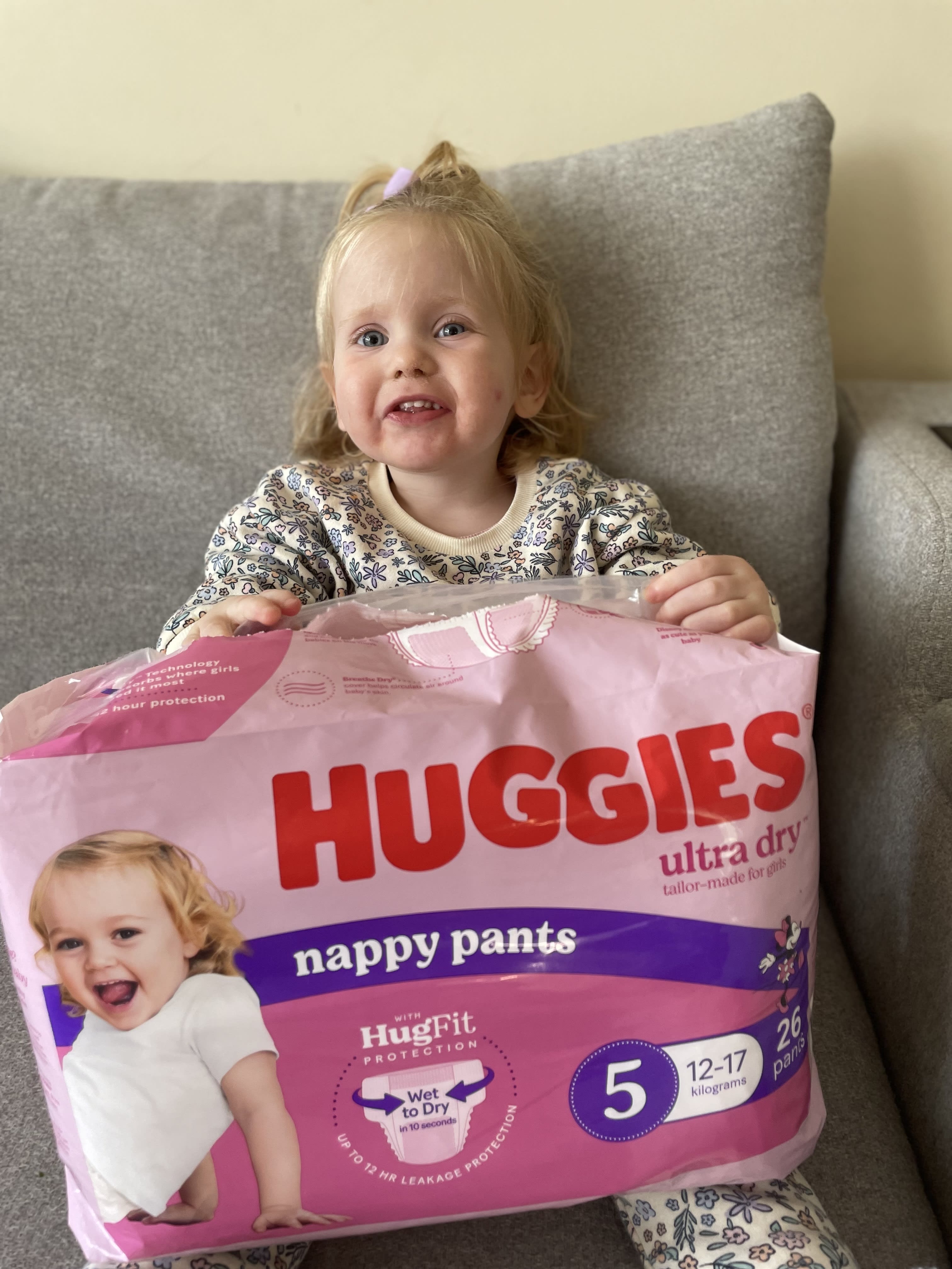Huggies Ultra Dry Hug Fit Nappy Pants | Mouths Of Mums